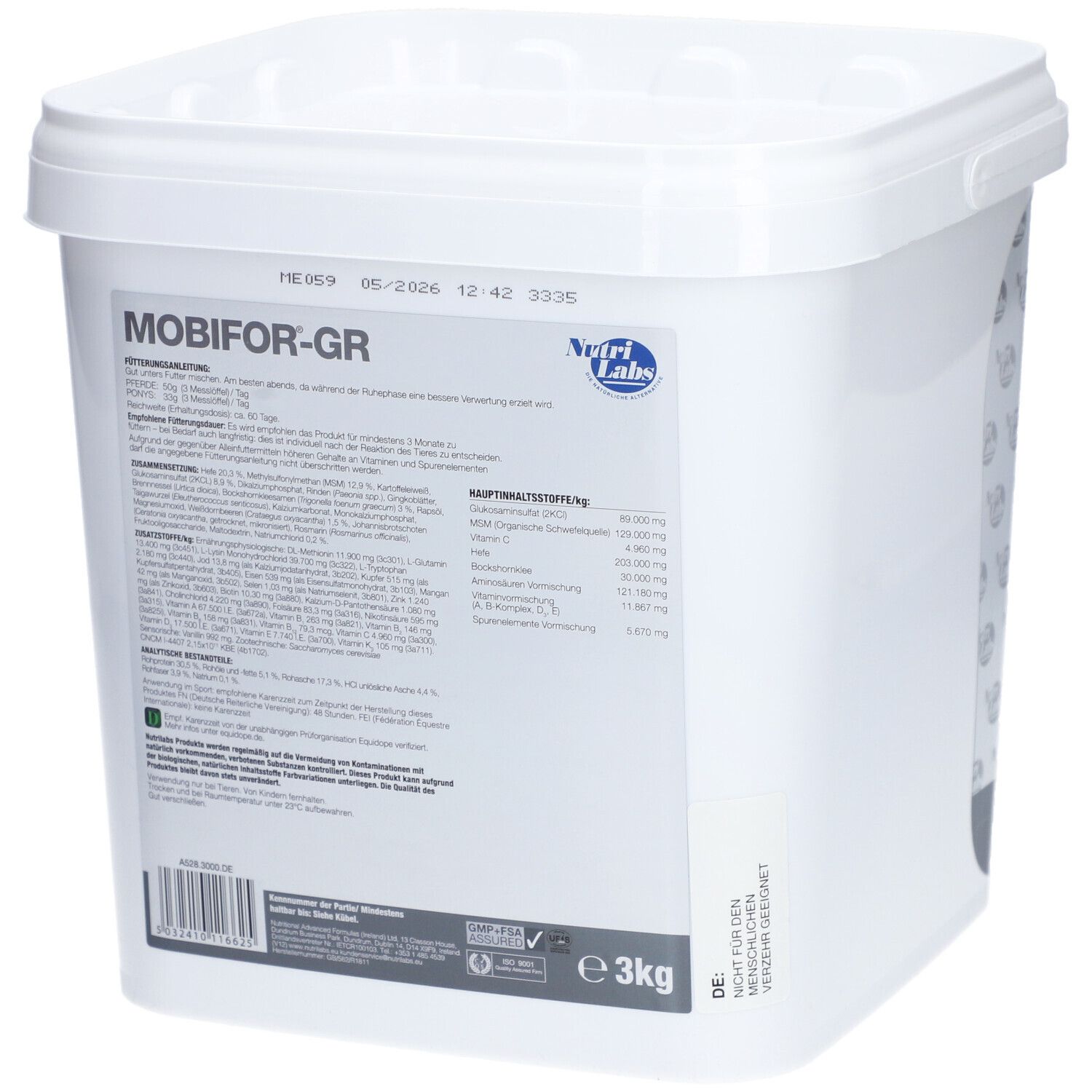 Nutrilabs Mobifor-Gr 3 kg - Shop Apotheke