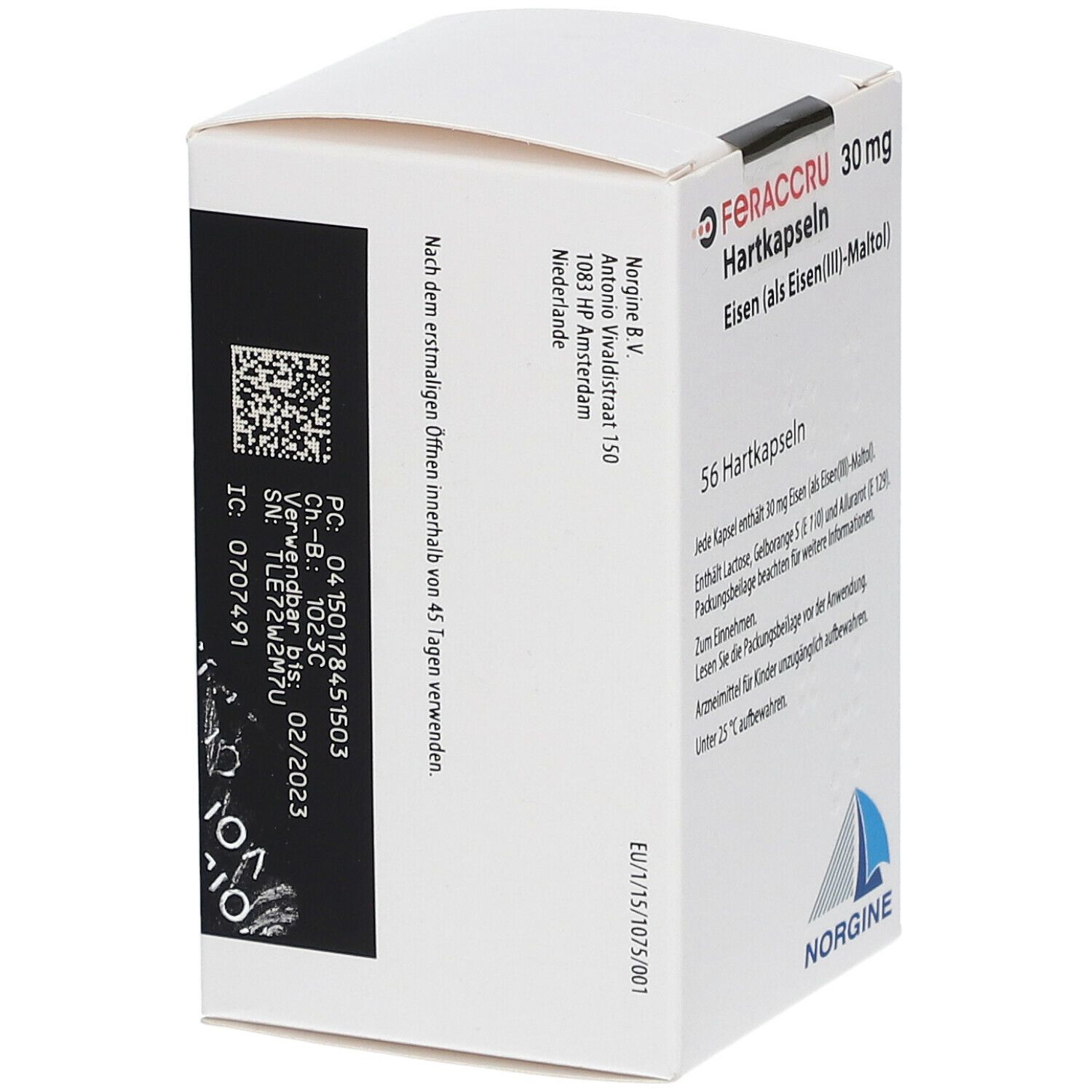 FERACCRU 30 mg Hartkapseln 56 St mit dem E-Rezept kaufen - SHOP APOTHEKE