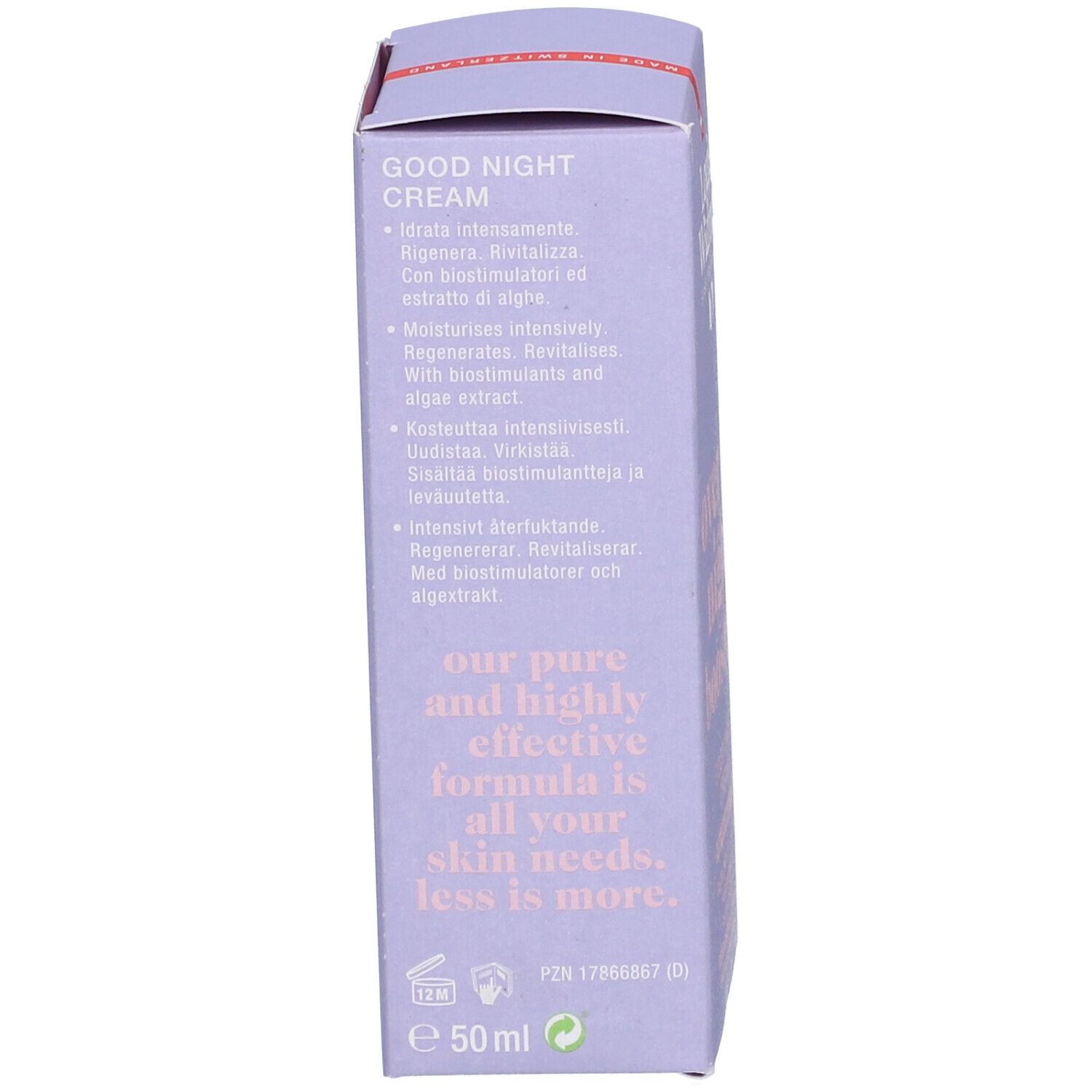 Louis Widmer Good Night Cream – overnight booster 50 ml - shop-apotheke.at