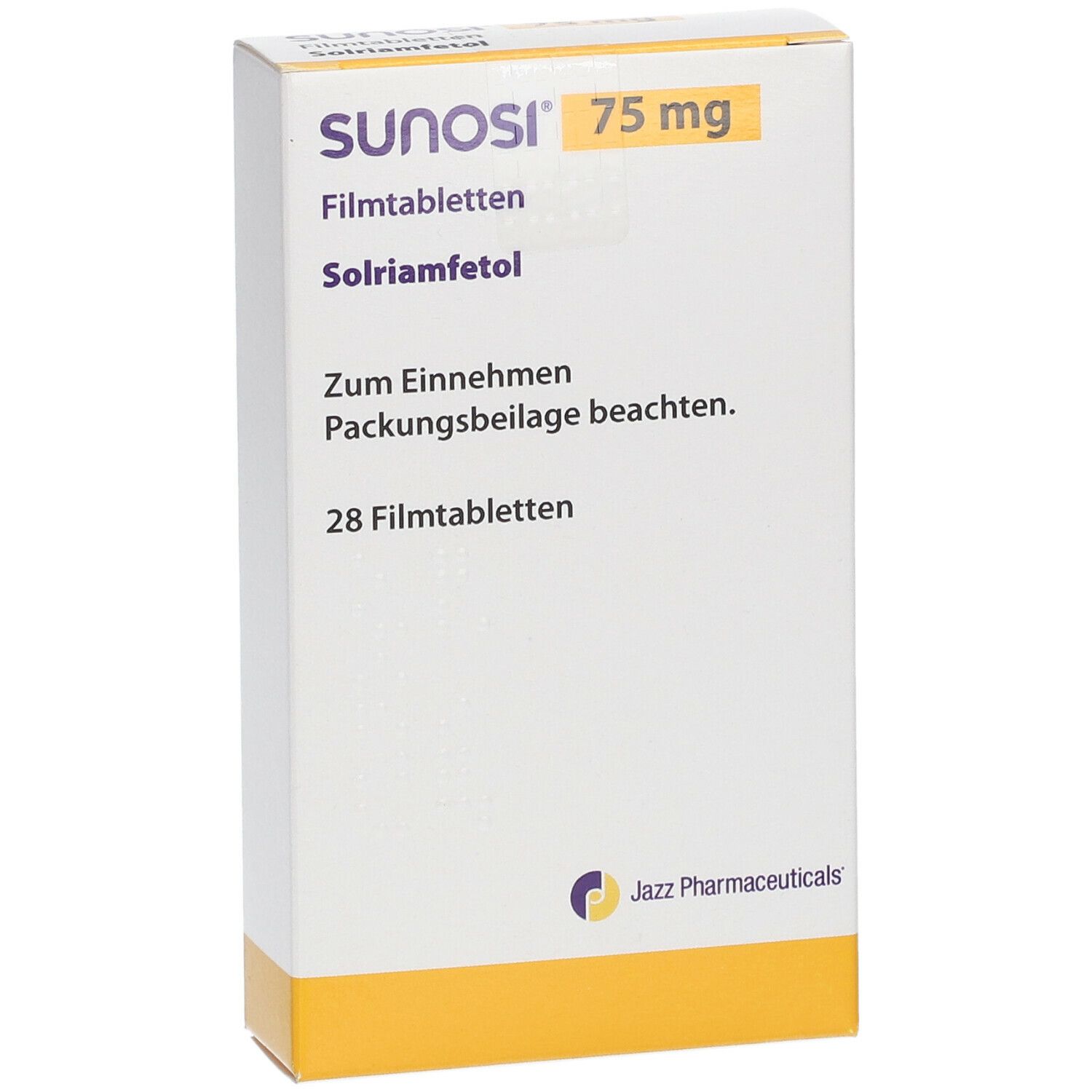 SUNOSI 75 mg Filmtabletten 28 St - shop-apotheke.com
