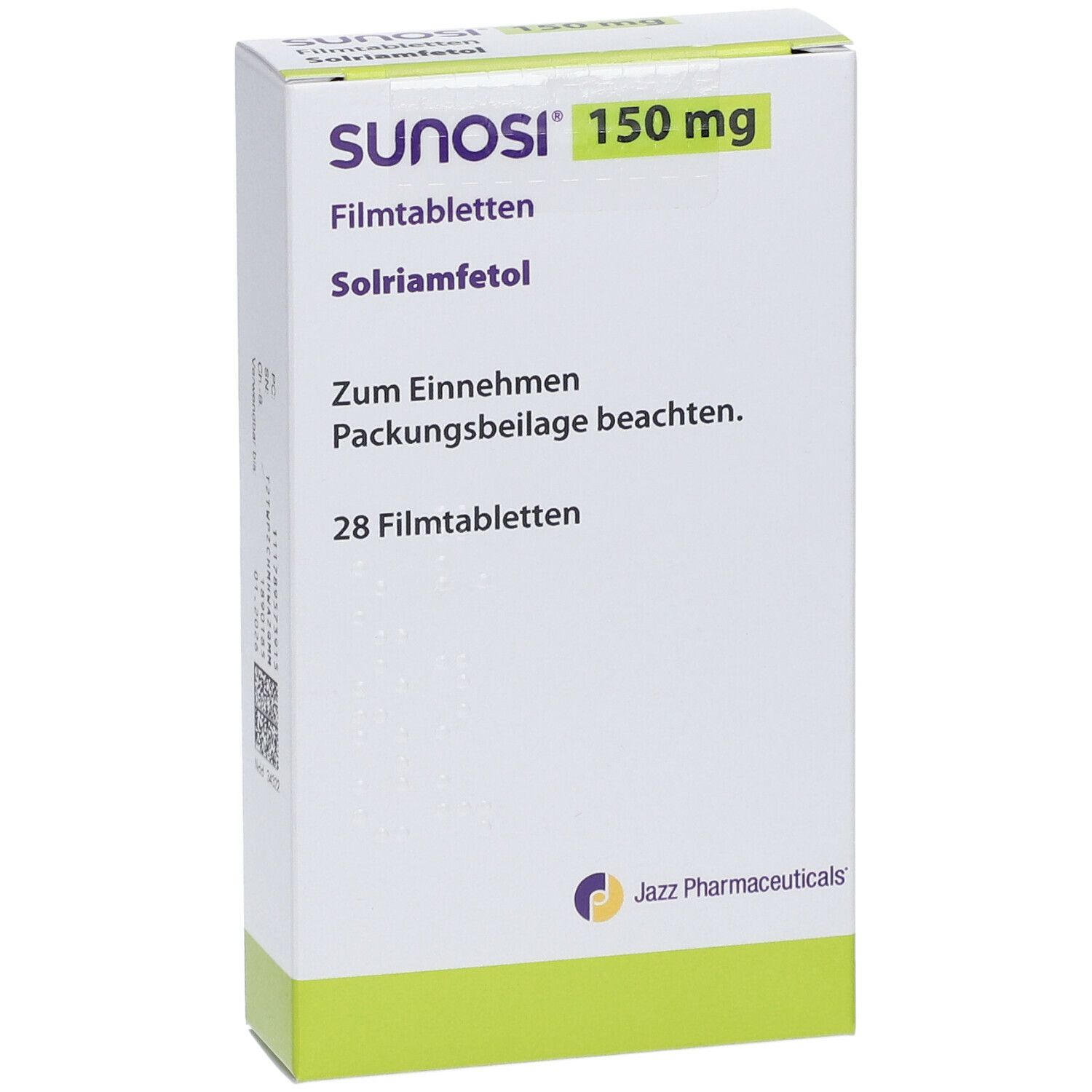 SUNOSI 150 mg Filmtabletten 28 St mit dem E-Rezept kaufen - Shop Apotheke
