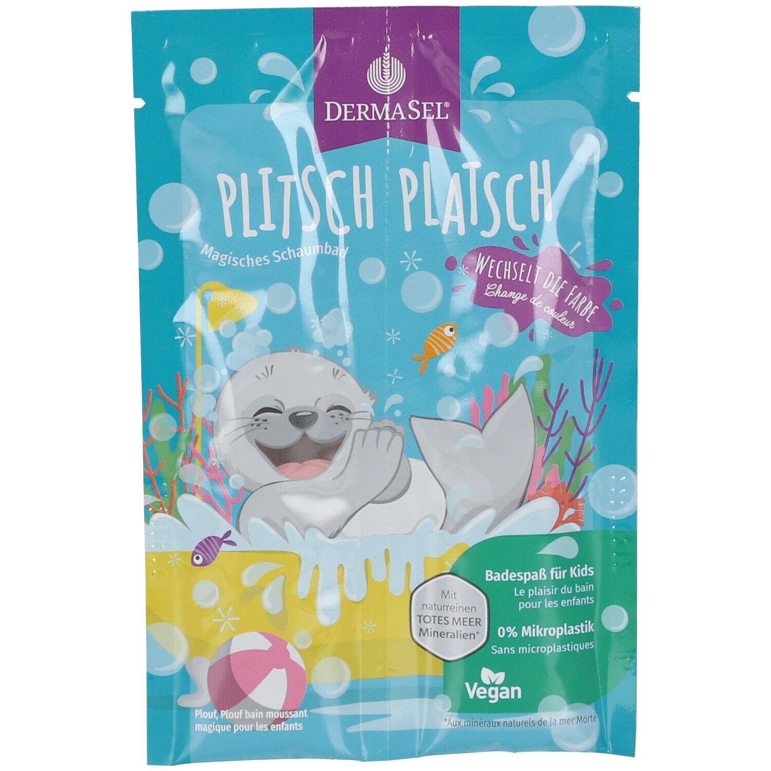 DERMASEL®Totes Meer Mineralien Plitsch Platsch Badesalz 2x15 ml - shop ...