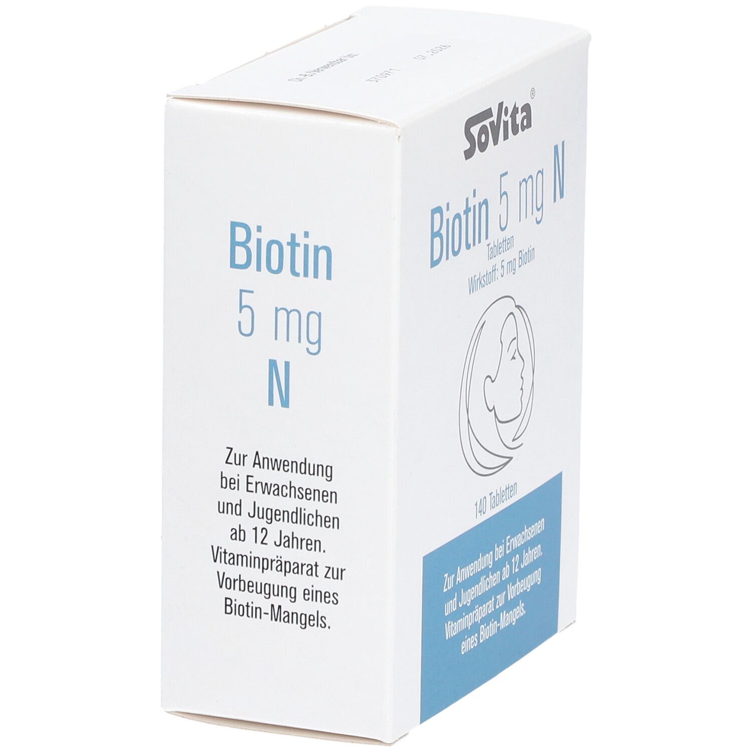 sovita® Biotin 5 mg N 140 St - Shop Apotheke