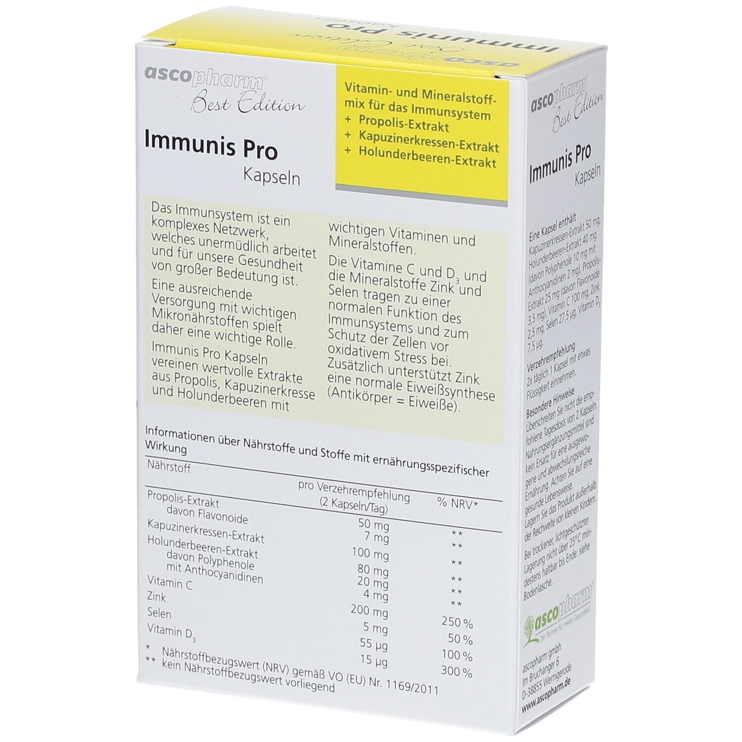 ascopharm® Immunis Pro 60 St - Shop Apotheke