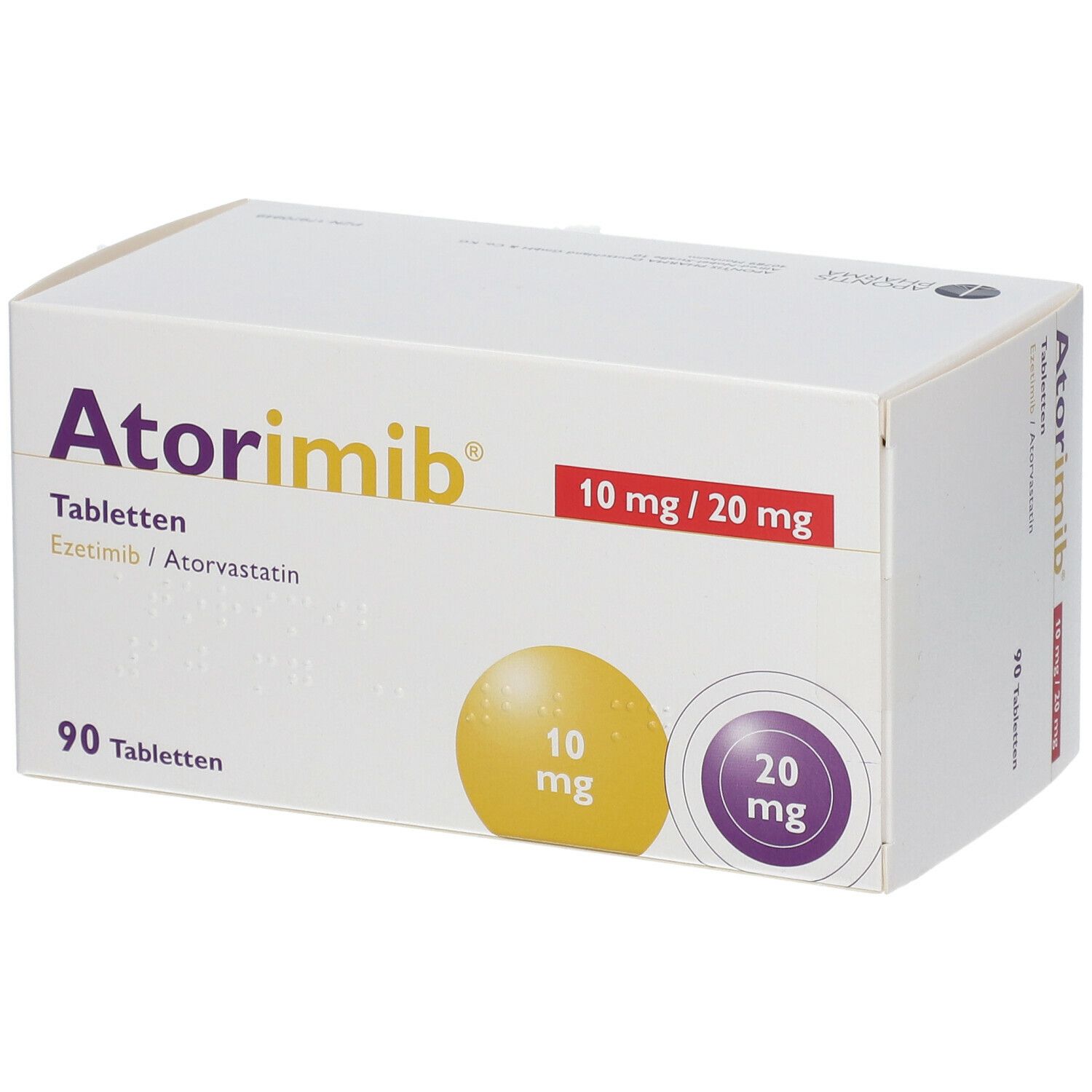 ATORIMIB 10 mg/20 mg Tabletten 90 St mit dem E-Rezept kaufen - Shop ...