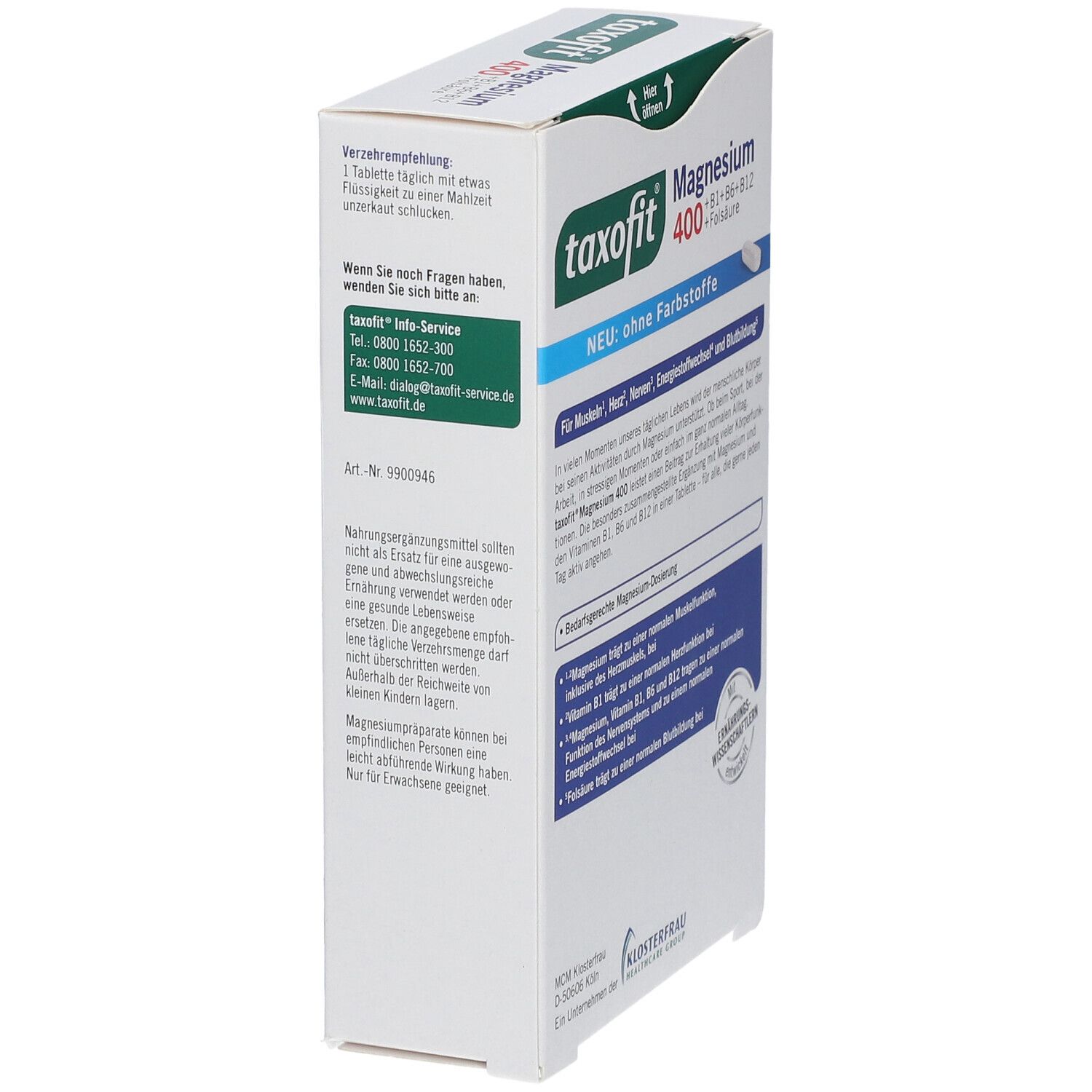 taxofit® Magnesium 400 45 St - shop-apotheke.com