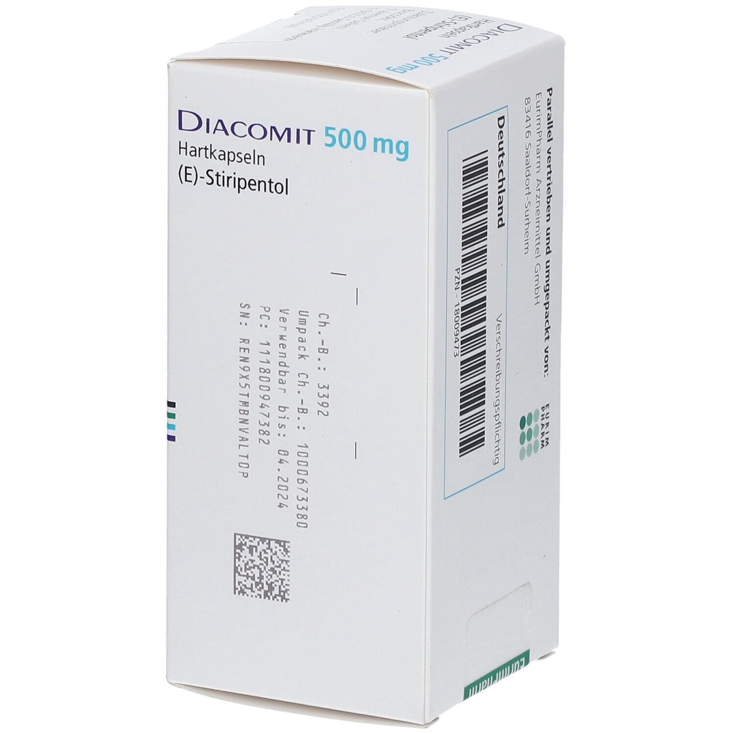 DIACOMIT 500 mg Hartkapseln 60 St mit dem E-Rezept kaufen - Shop Apotheke