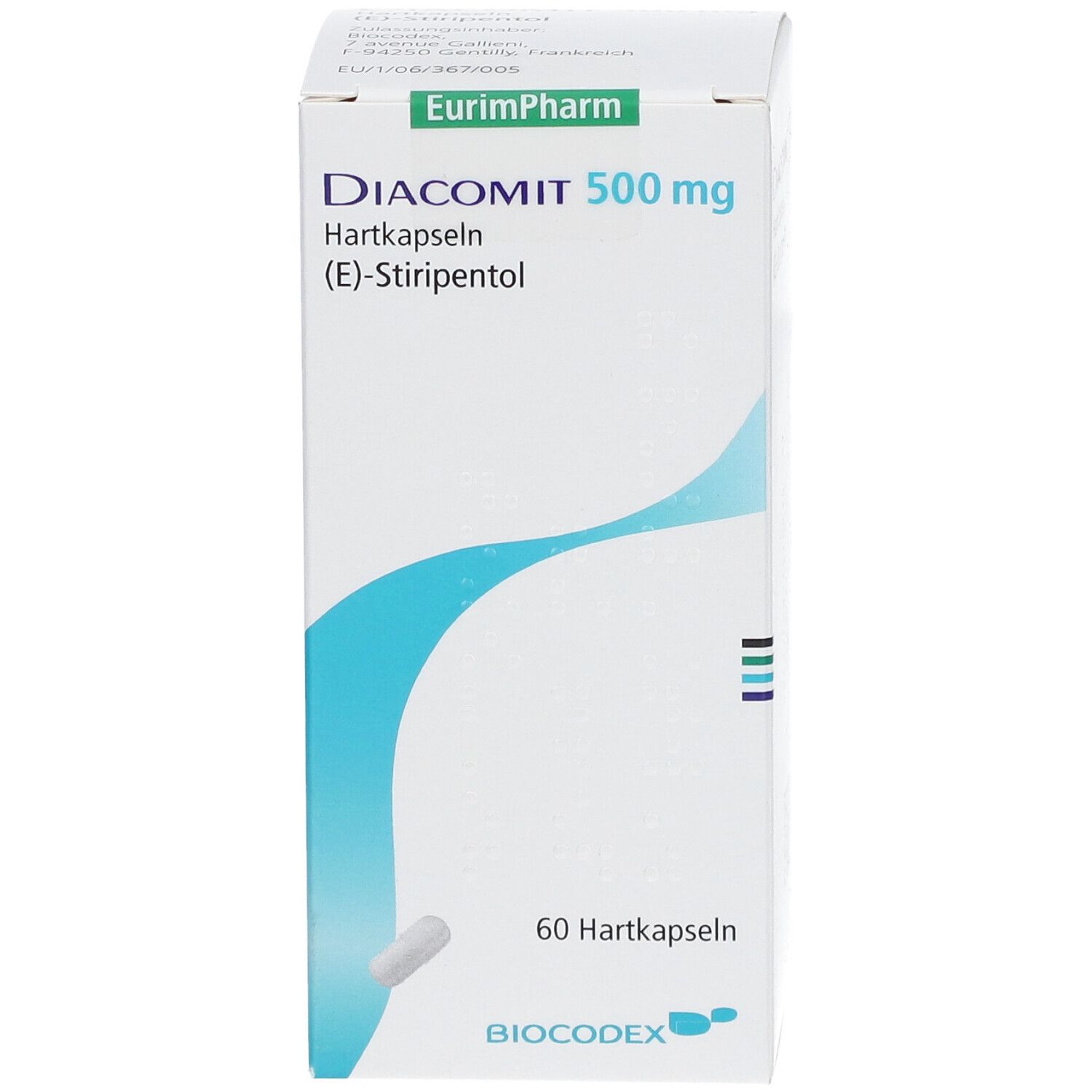 DIACOMIT 500 mg Hartkapseln 60 St mit dem E-Rezept kaufen - Shop Apotheke