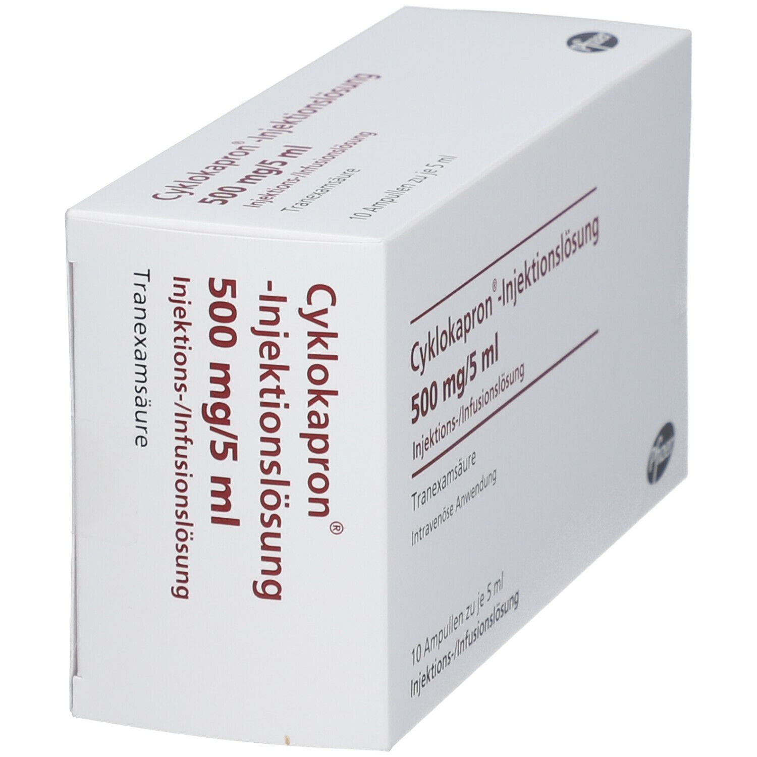 Cyklokapron-Injektionslösung 500 mg 10x5 ml mit dem E-Rezept kaufen ...