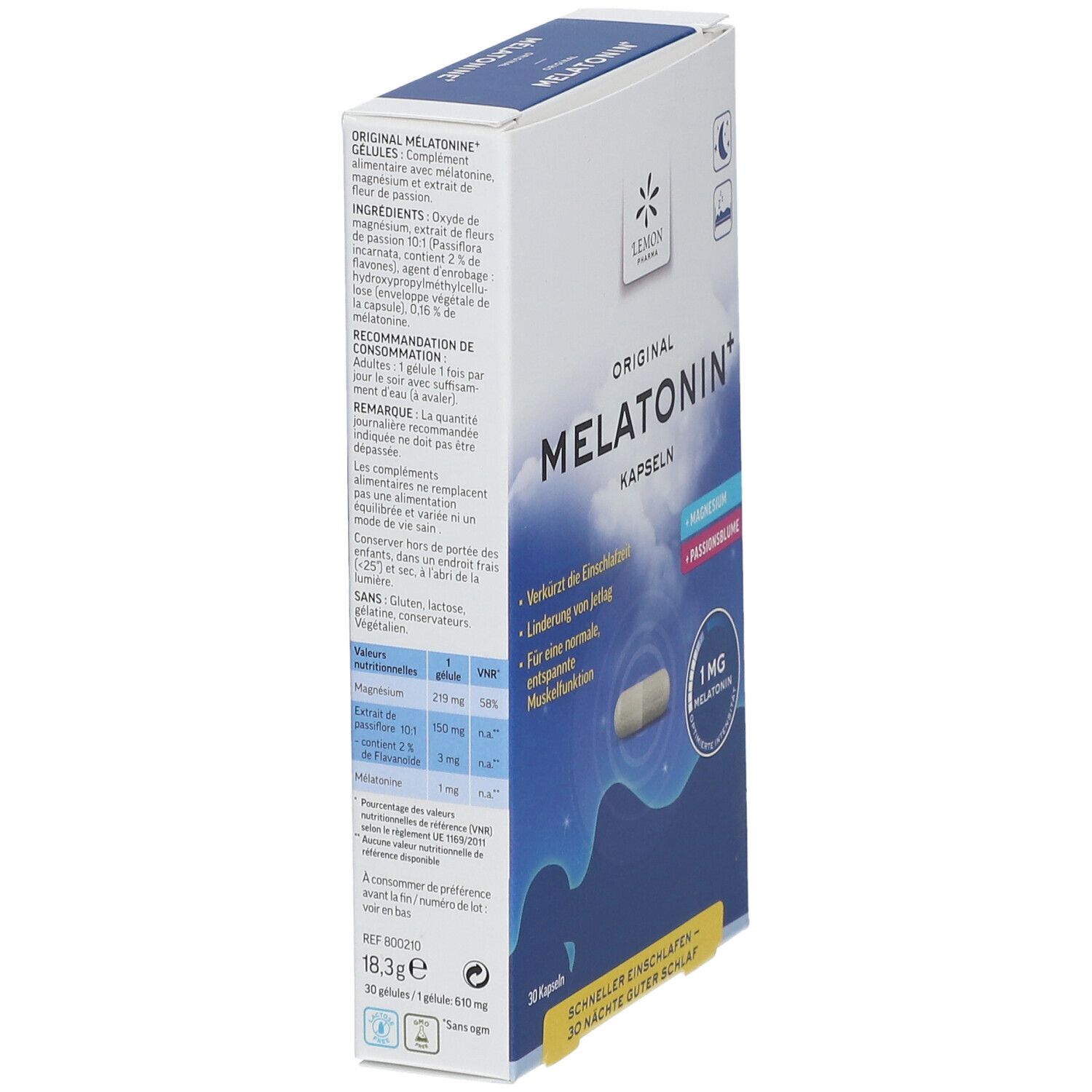 Melatonin + Kapseln 30 St - SHOP APOTHEKE