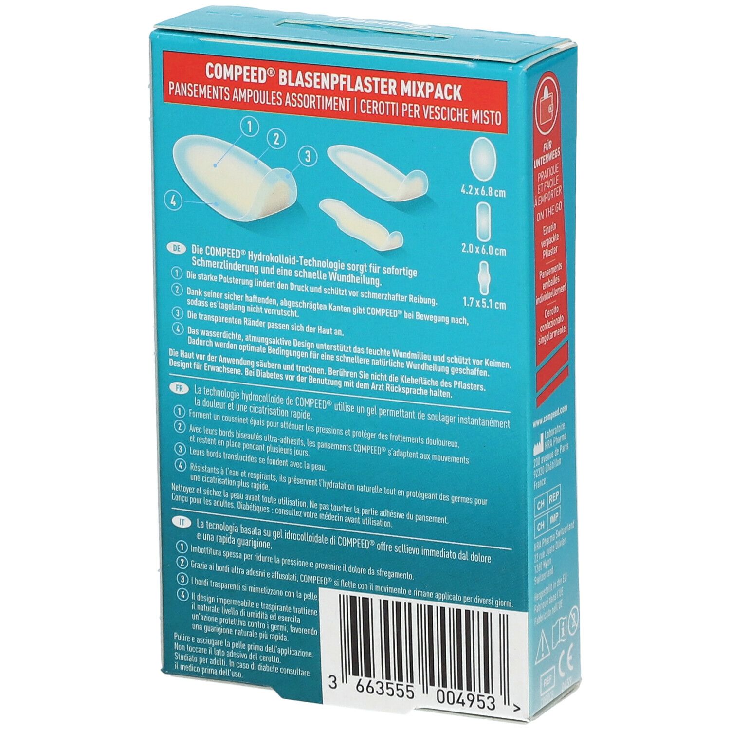 Compeed® Blasenpflaster Mixpack 10 St - shop-apotheke.at
