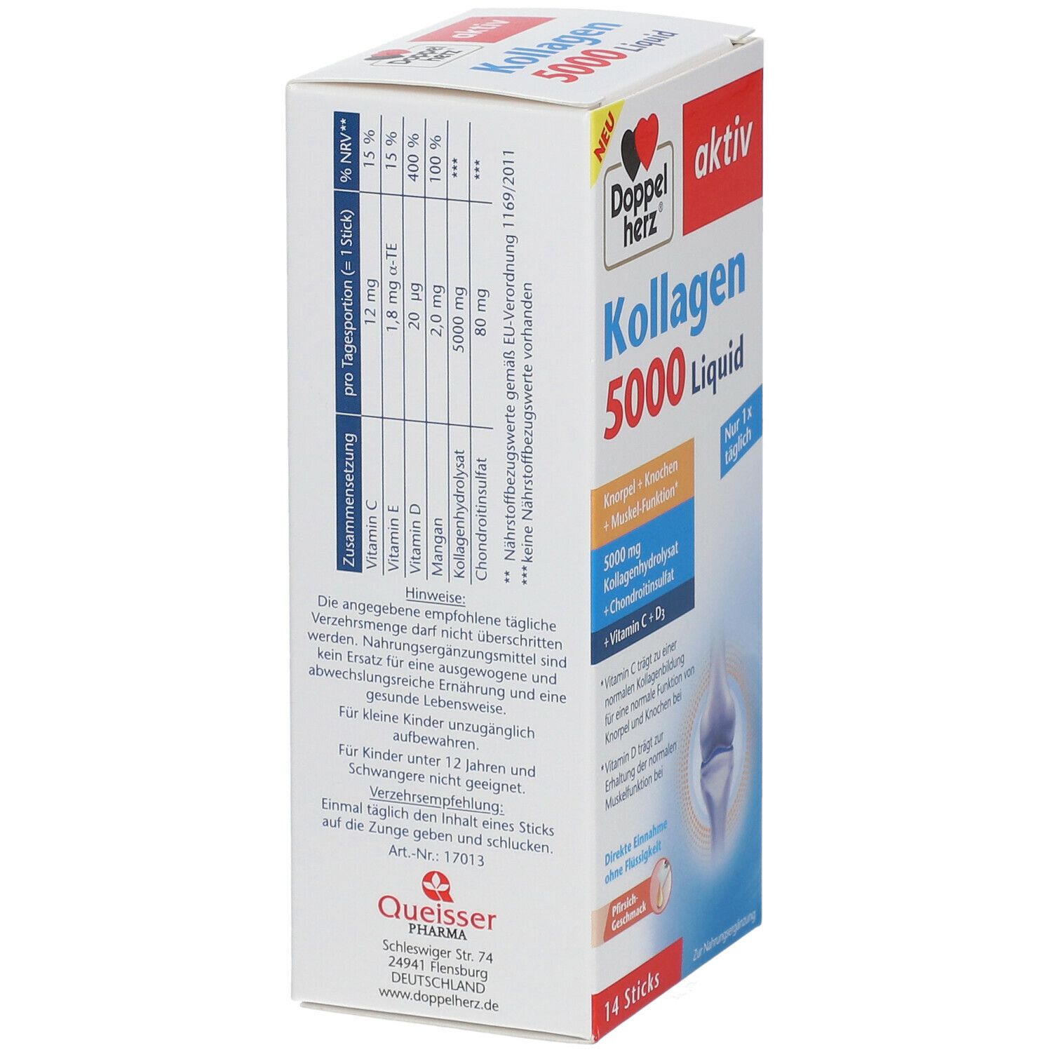 Doppelherz® Kollagen 5000 Liquid 14x10 ml - shop-apotheke.com