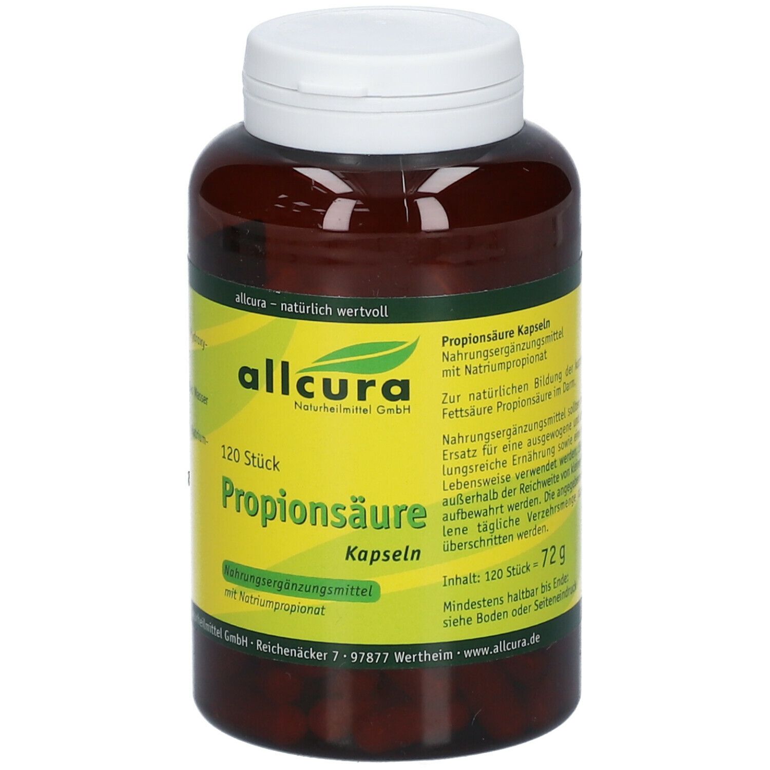 allcura Propionsäure 120 St - Shop Apotheke