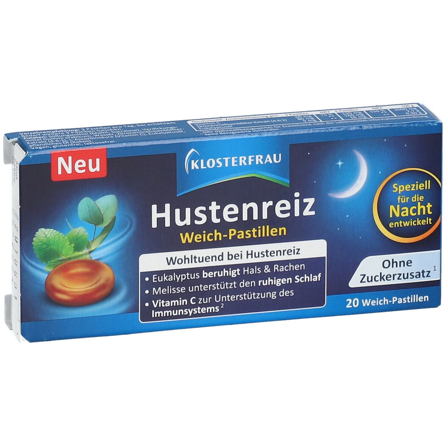 KLOSTERFRAU Hustenreiz Weich-Pastillen 20 St - shop-apotheke.at