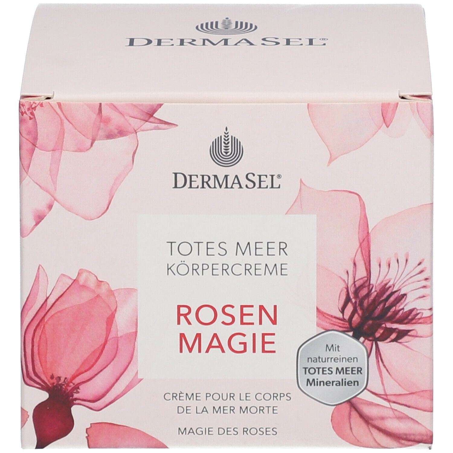 DERMASEL® TOTES MEER KÖRPERCREME ROSEN MAGIE 200 ml - shop-apotheke.at