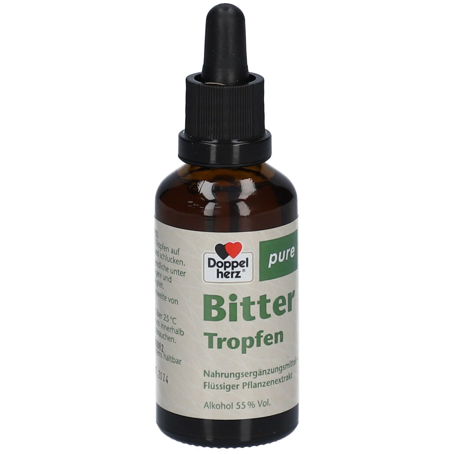 Doppelherz® pure Bitter Tropfen 50 ml - shop-apotheke.com