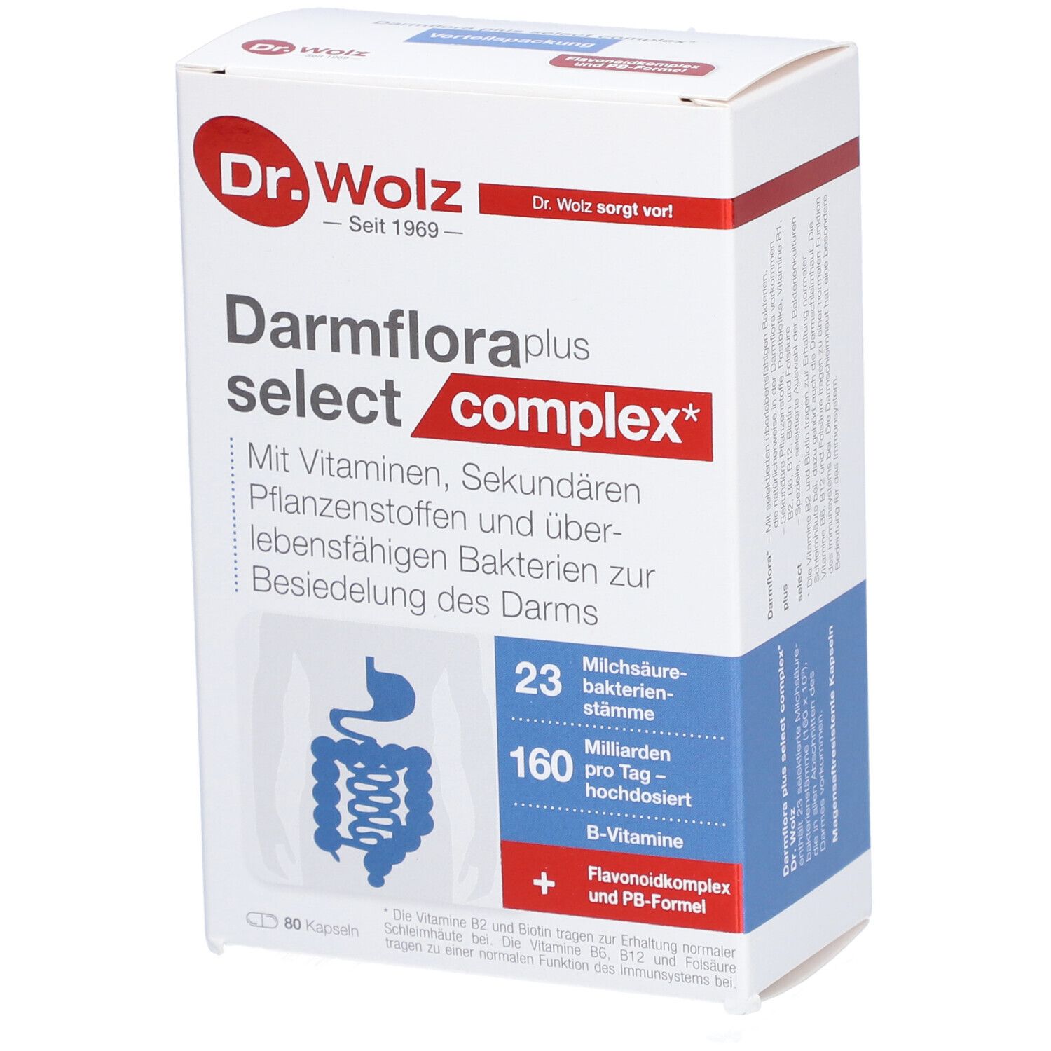 Dr. Wolz Darmflora select complex* 80 St - Shop Apotheke