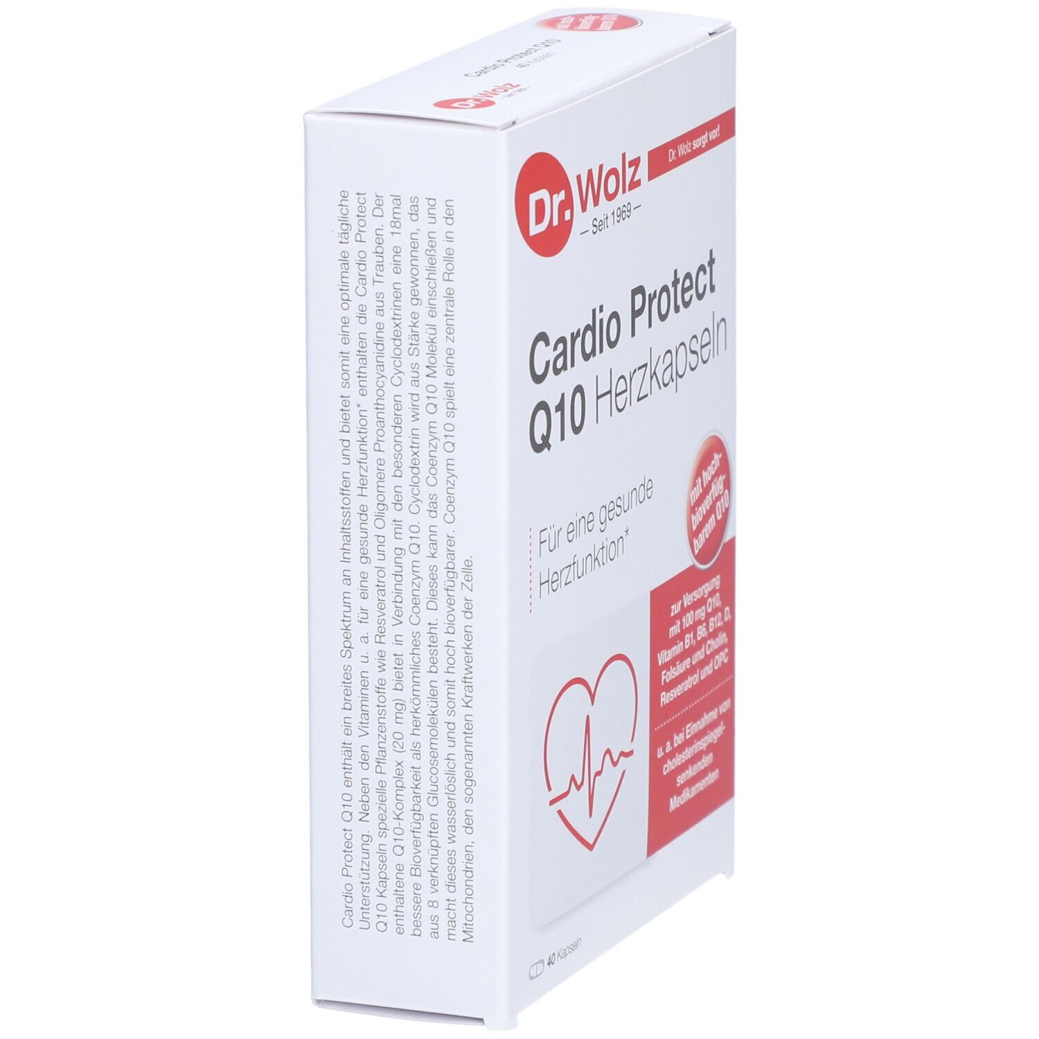 Dr. Wolz Cardio Protect Q10 Herzkapseln 40 St - Shop Apotheke