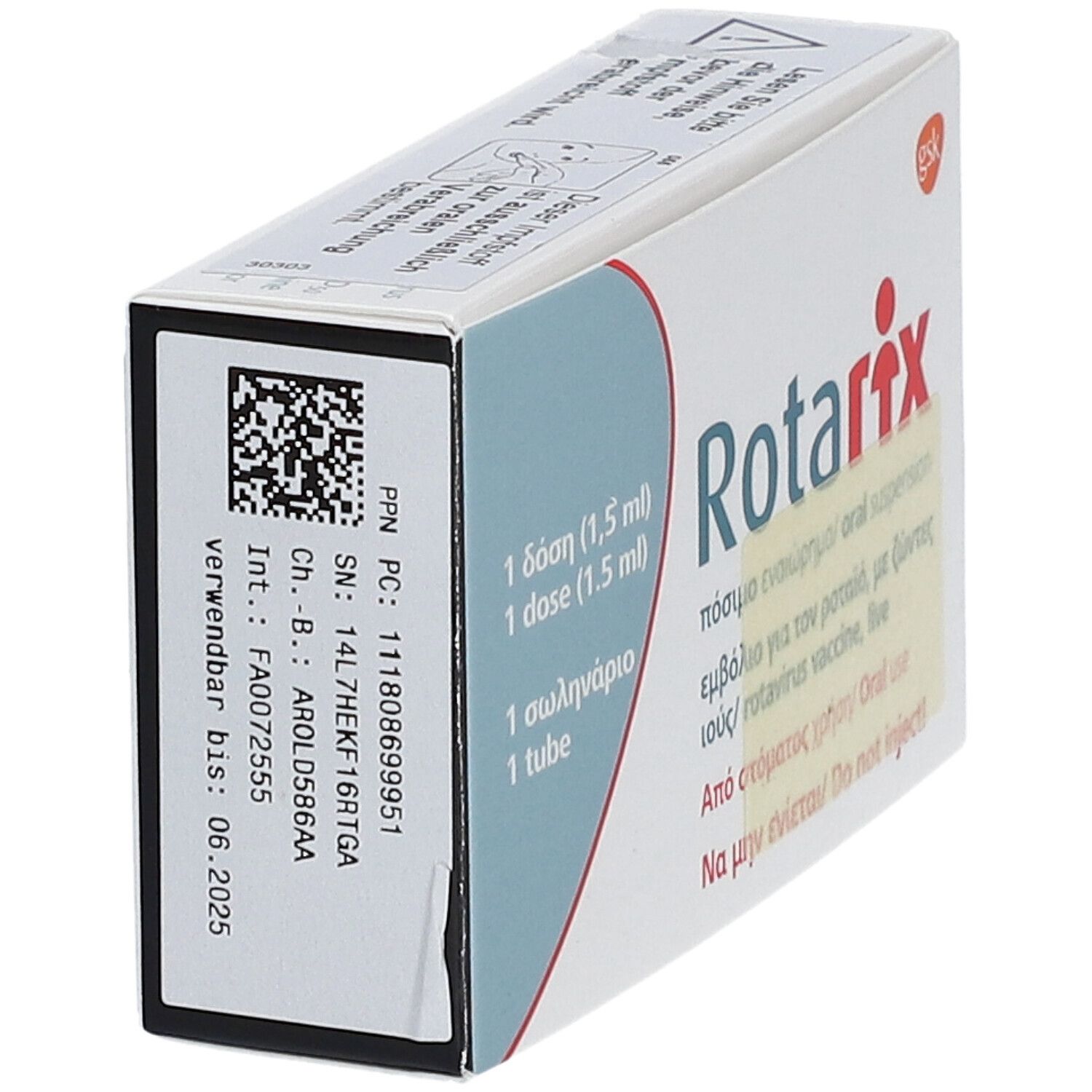 ROTARIX Suspension z.Einnehmen i.e.Tube 1 St mit dem E-Rezept kaufen - Shop Apotheke