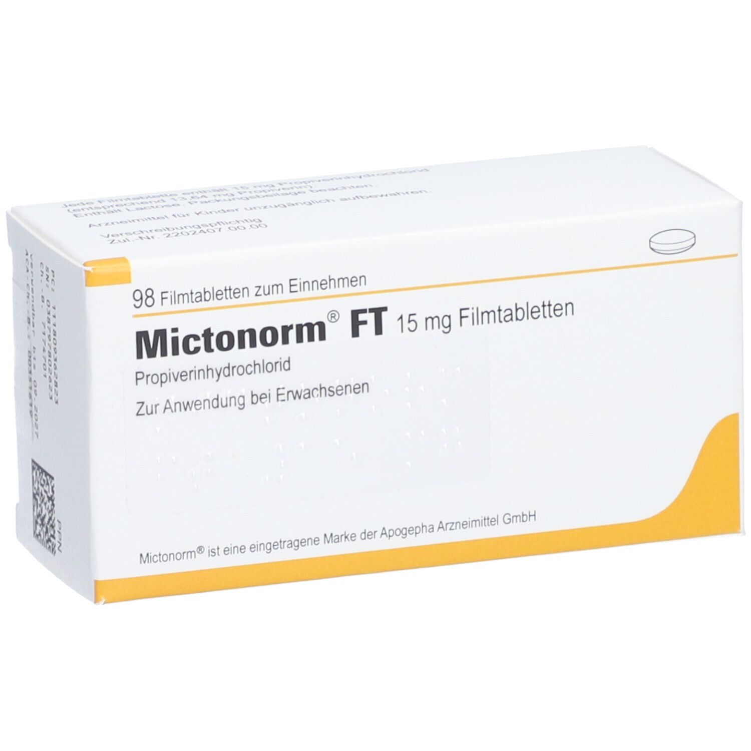 MICTONORM FT Filmtabletten 98 St mit dem E-Rezept kaufen - Shop Apotheke