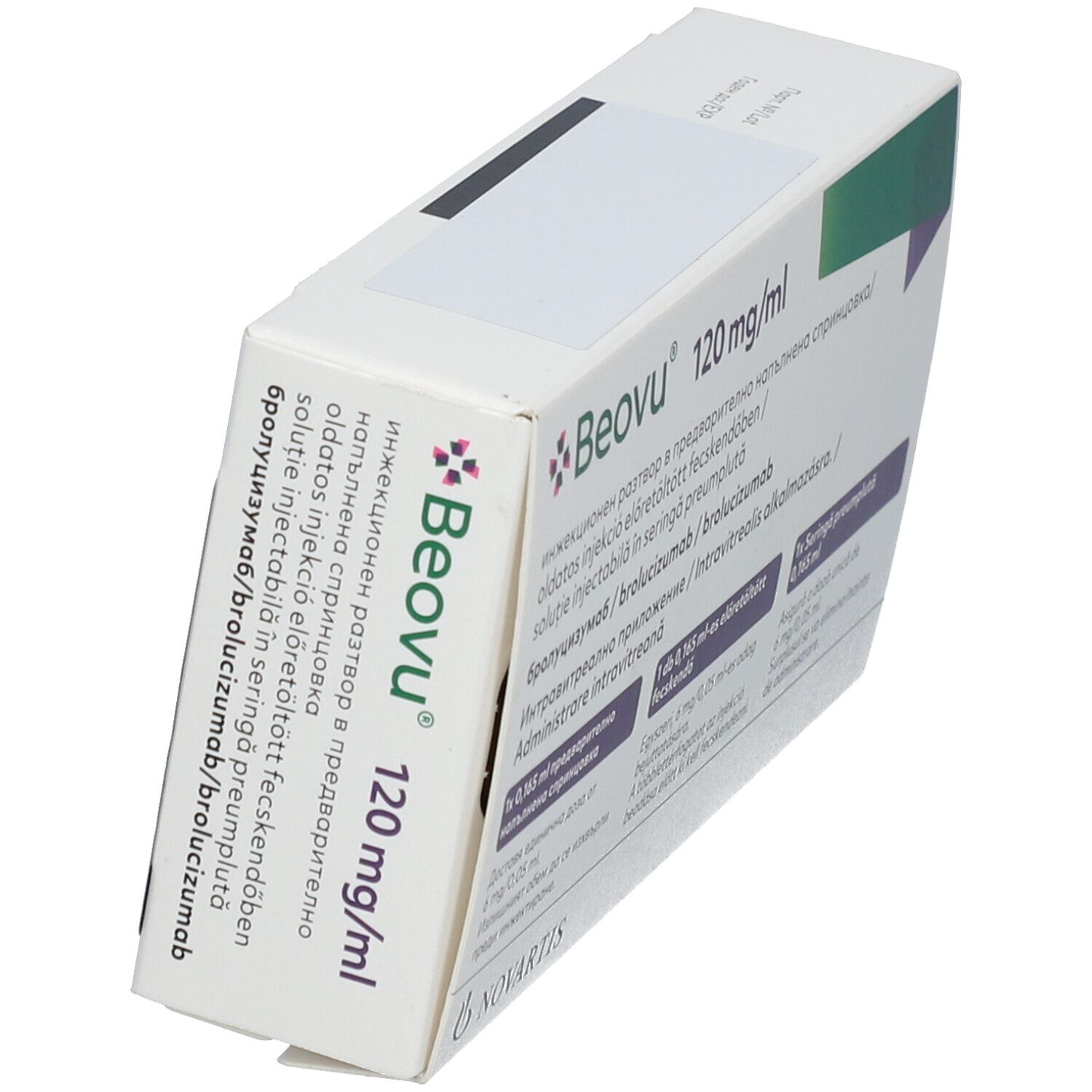 BEOVU 120 mg/ml Injektionslösung i.e.Fertigspritze 1 St mit dem E ...