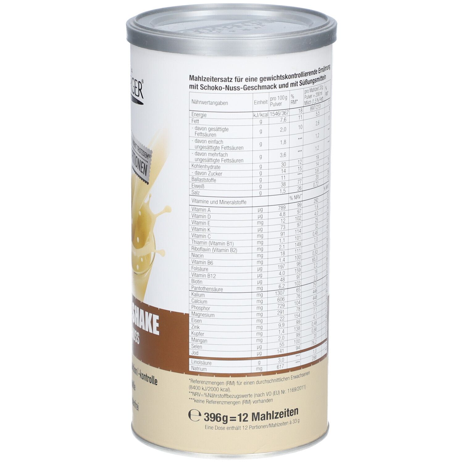 LAYENBERGER FIT+FEELGOOD Slim Shake Schoko-Nuss 396 g - Shop Apotheke