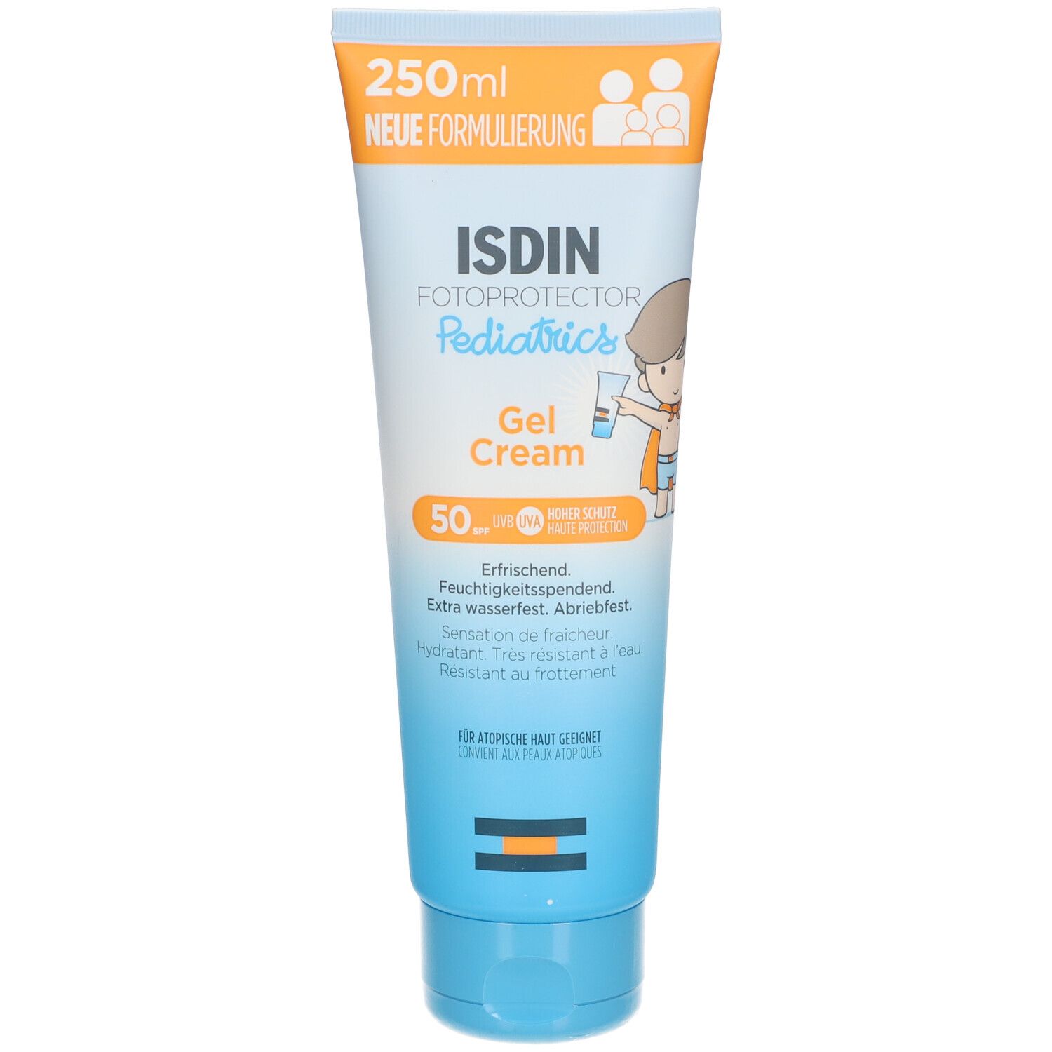 ISDIN Fotoprotector Pediatrics wasserfeste Sonnenschutz Gel Cream für ...