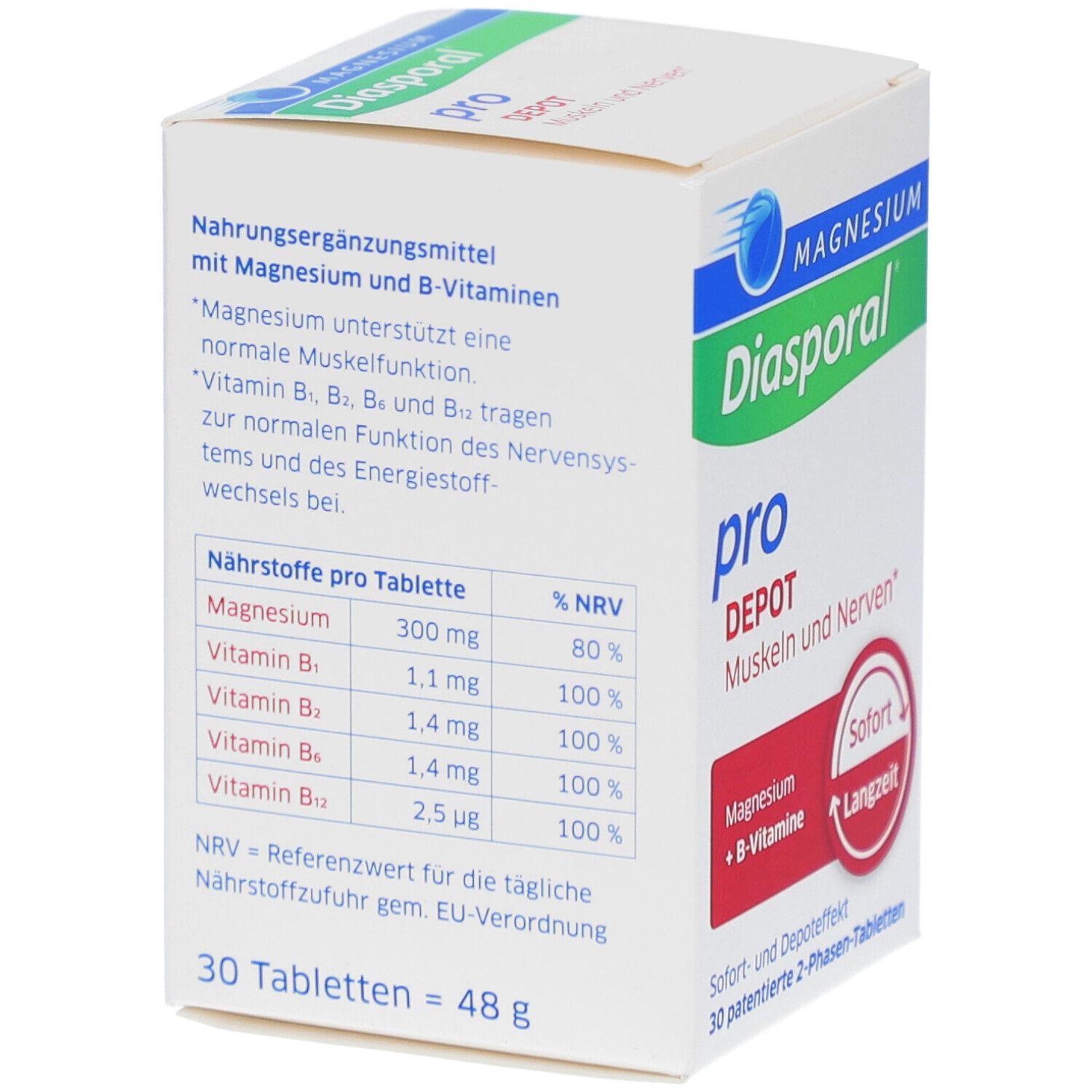 Magnesium-Diasporal® Pro DEPOT Muskeln und Nerven 30 St - shop-apotheke.com