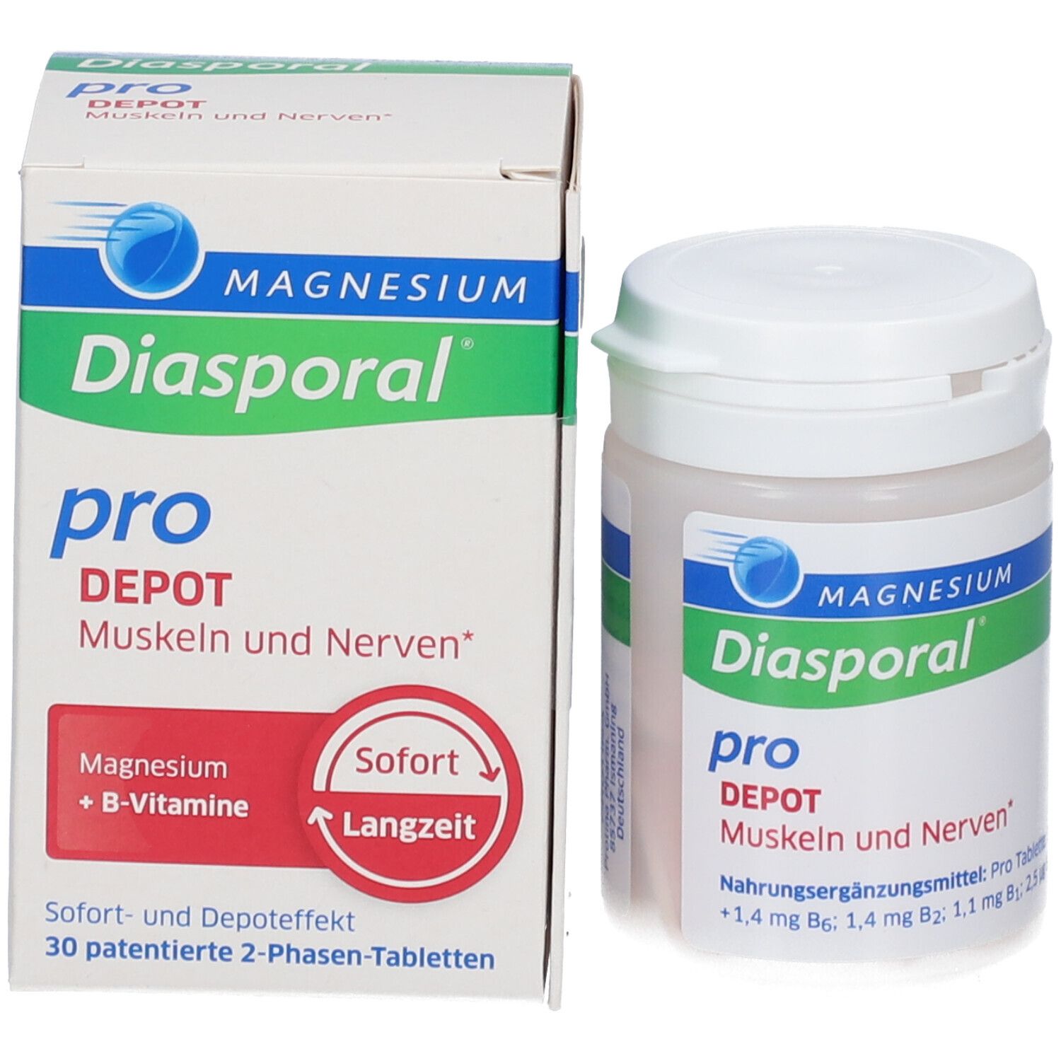 Magnesium-Diasporal® Pro DEPOT Muskeln und Nerven 30 St - shop-apotheke.com