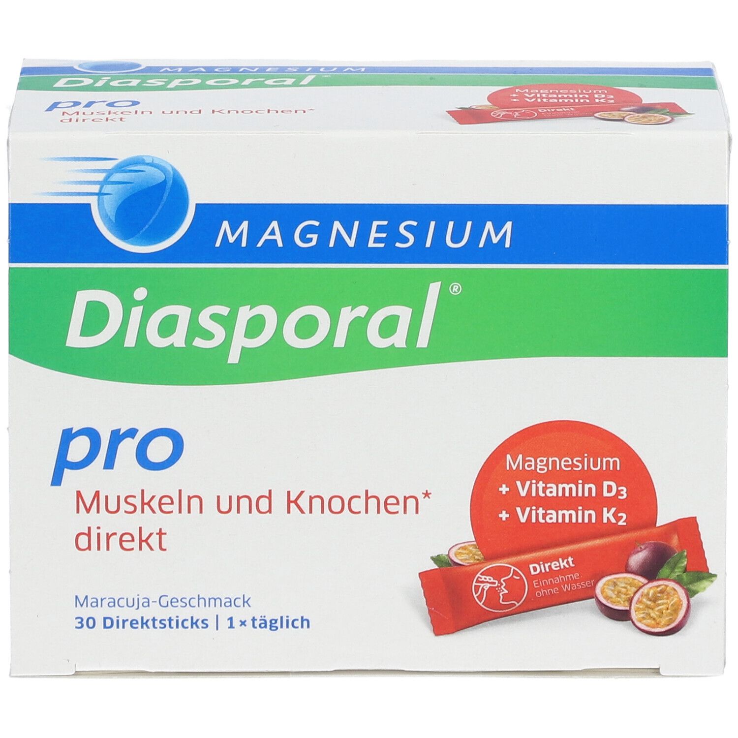 Magnesium-Diasporal® Pro Muskeln und Knochen direkt 30 St - shop ...