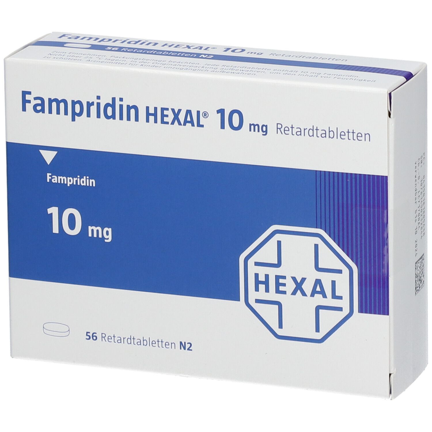 FAMPRIDIN HEXAL 10 mg Retardtabletten 56 St mit dem E-Rezept kaufen ...