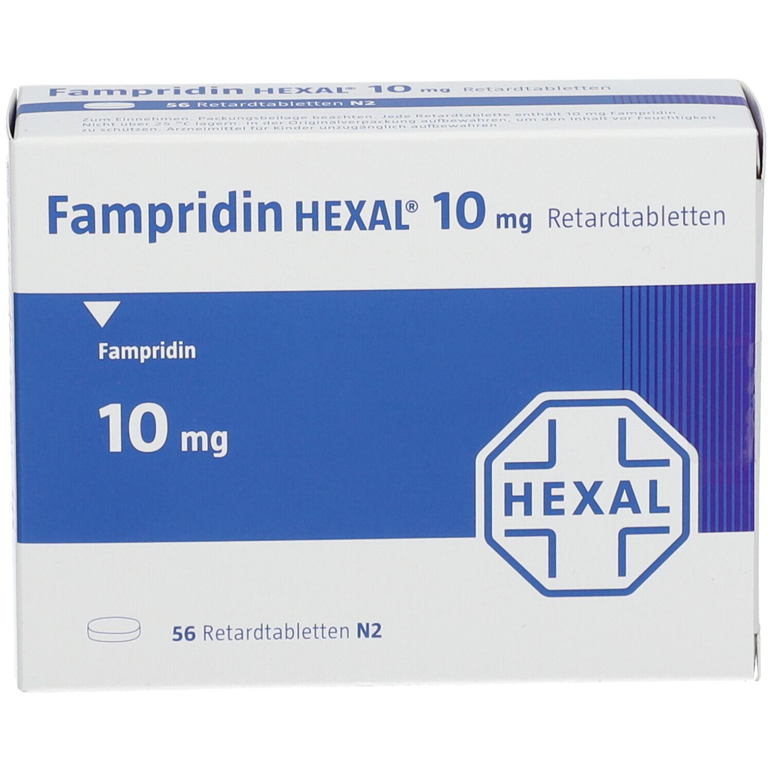 FAMPRIDIN HEXAL 10 mg Retardtabletten 56 St mit dem E-Rezept kaufen ...