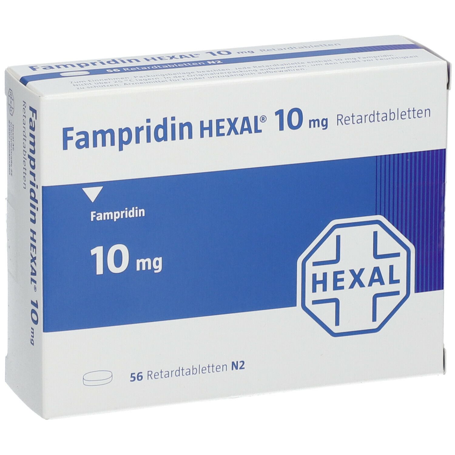 FAMPRIDIN HEXAL 10 mg Retardtabletten 56 St mit dem E-Rezept kaufen ...