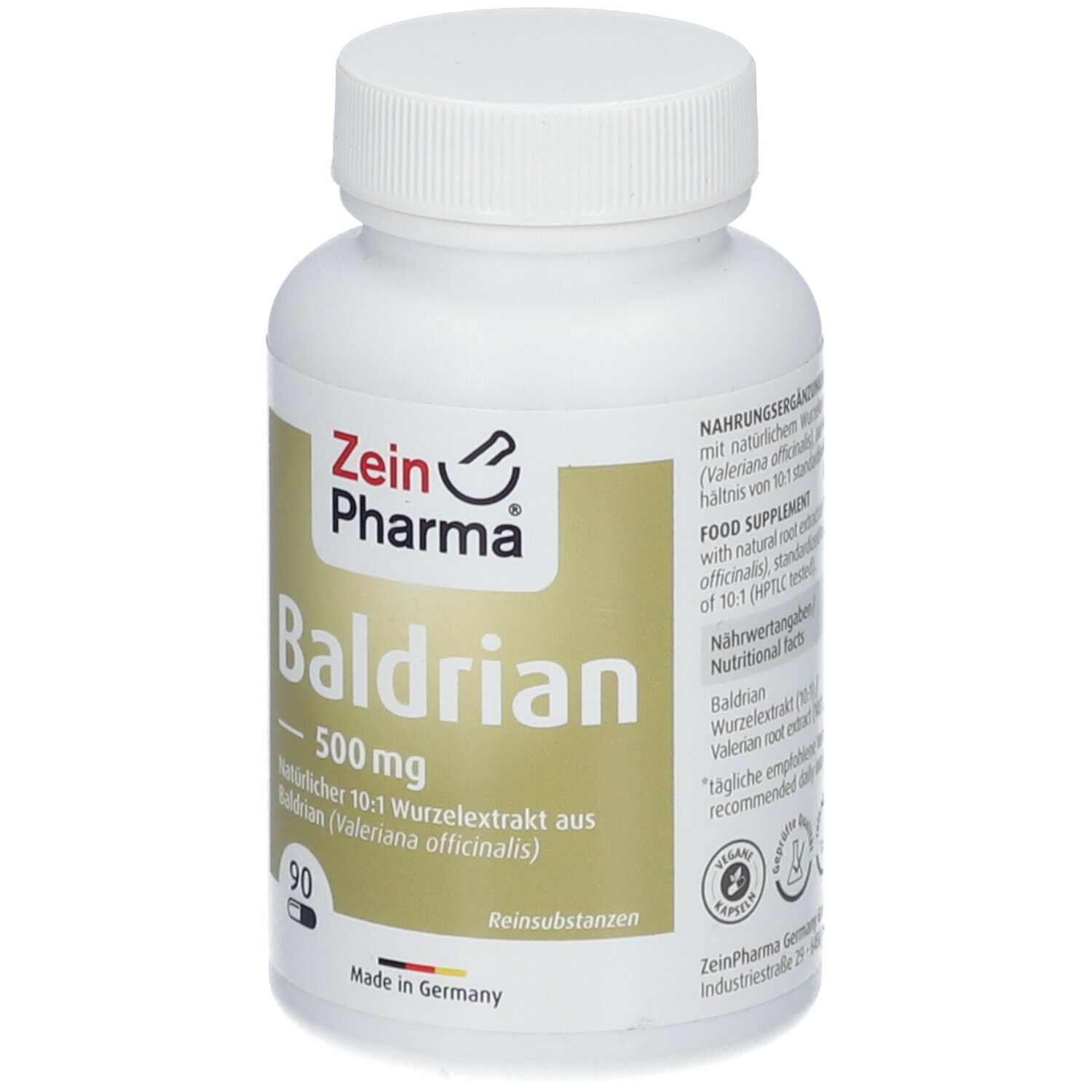 ZeinPharma® Baldrian 500mg 90 St - shop-apotheke.at