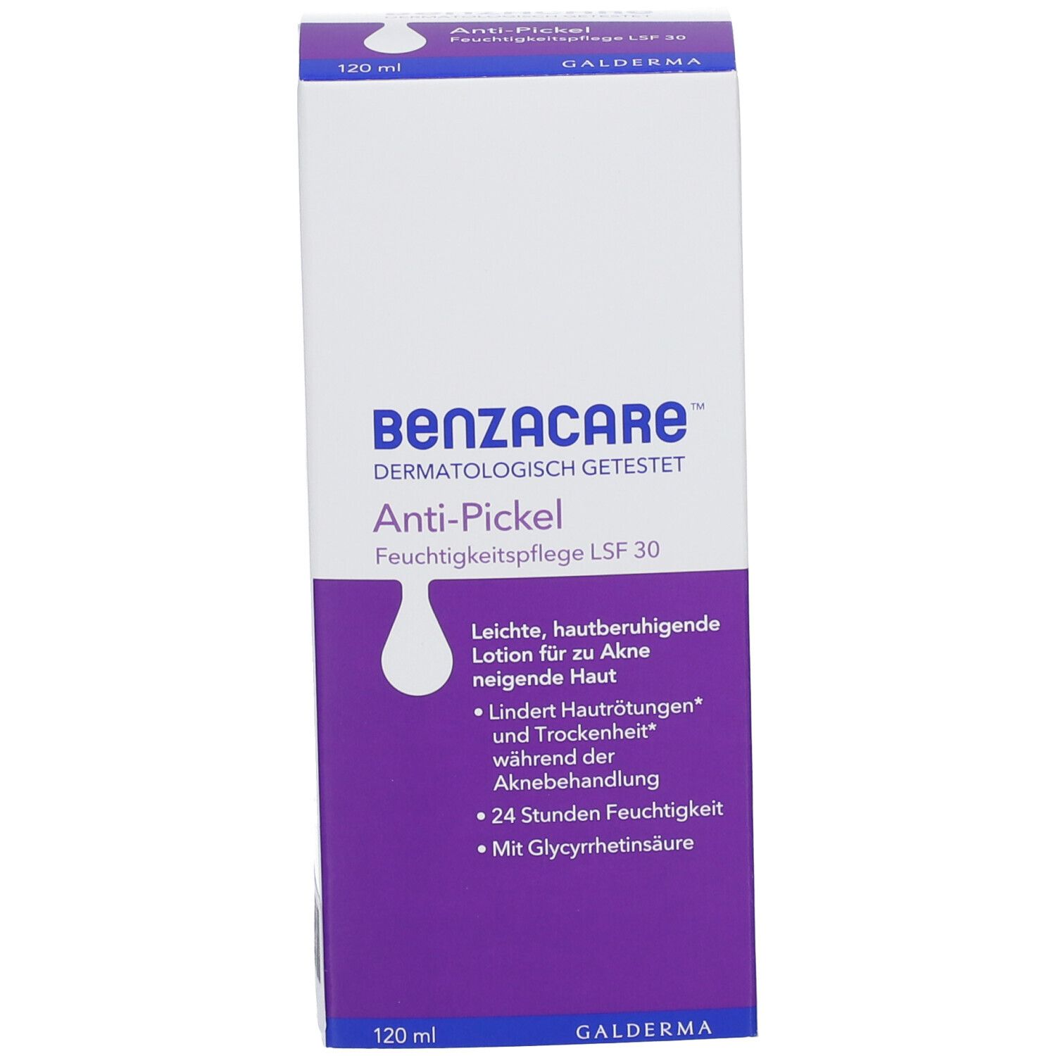 BENZACARE™ Anti-Pickel Feuchtigkeitspflege LSF 30 120 ml - shop ...
