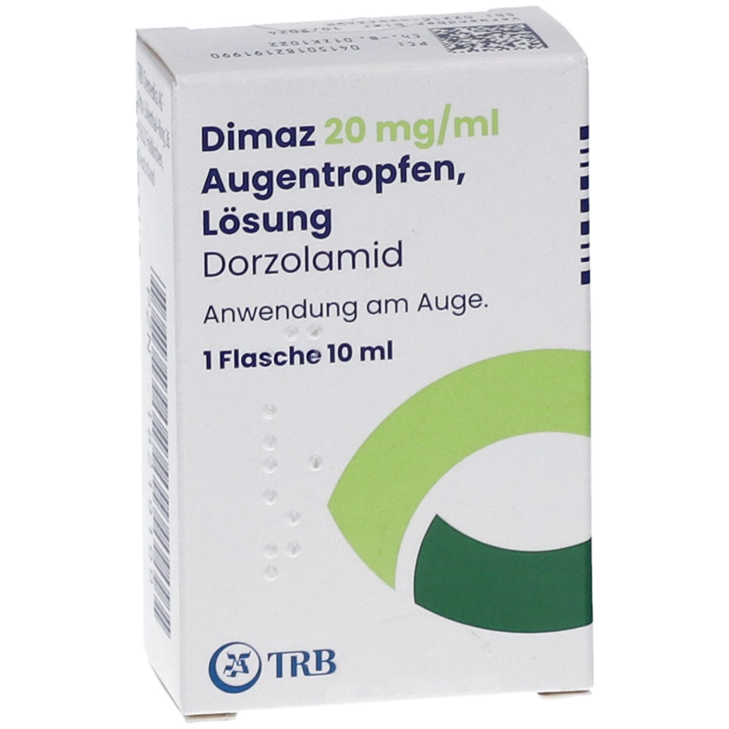 DIMAZ 20 mg/ml Augentropfen Lösung unkonserviert 1x10 ml mit dem E ...