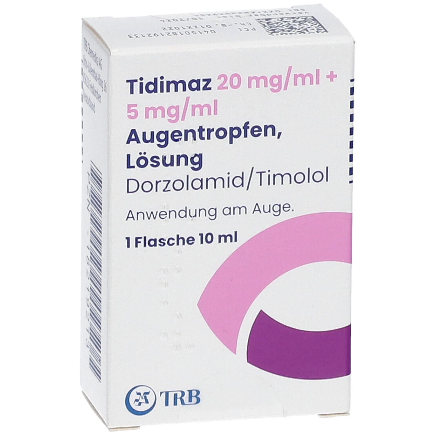 TIDIMAZ 20 mg/ml + 5 mg/ml Augentr.unkonserviert 1x10 ml mit dem E ...