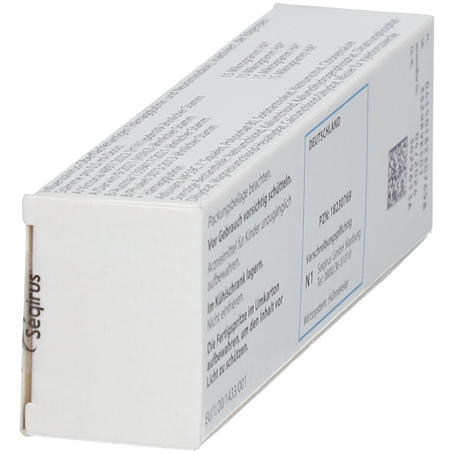 FLUAD Tetra 2023/2024 Inj.-Susp.F-Spr.m.Kanüle 1x0,5 ml mit dem E ...