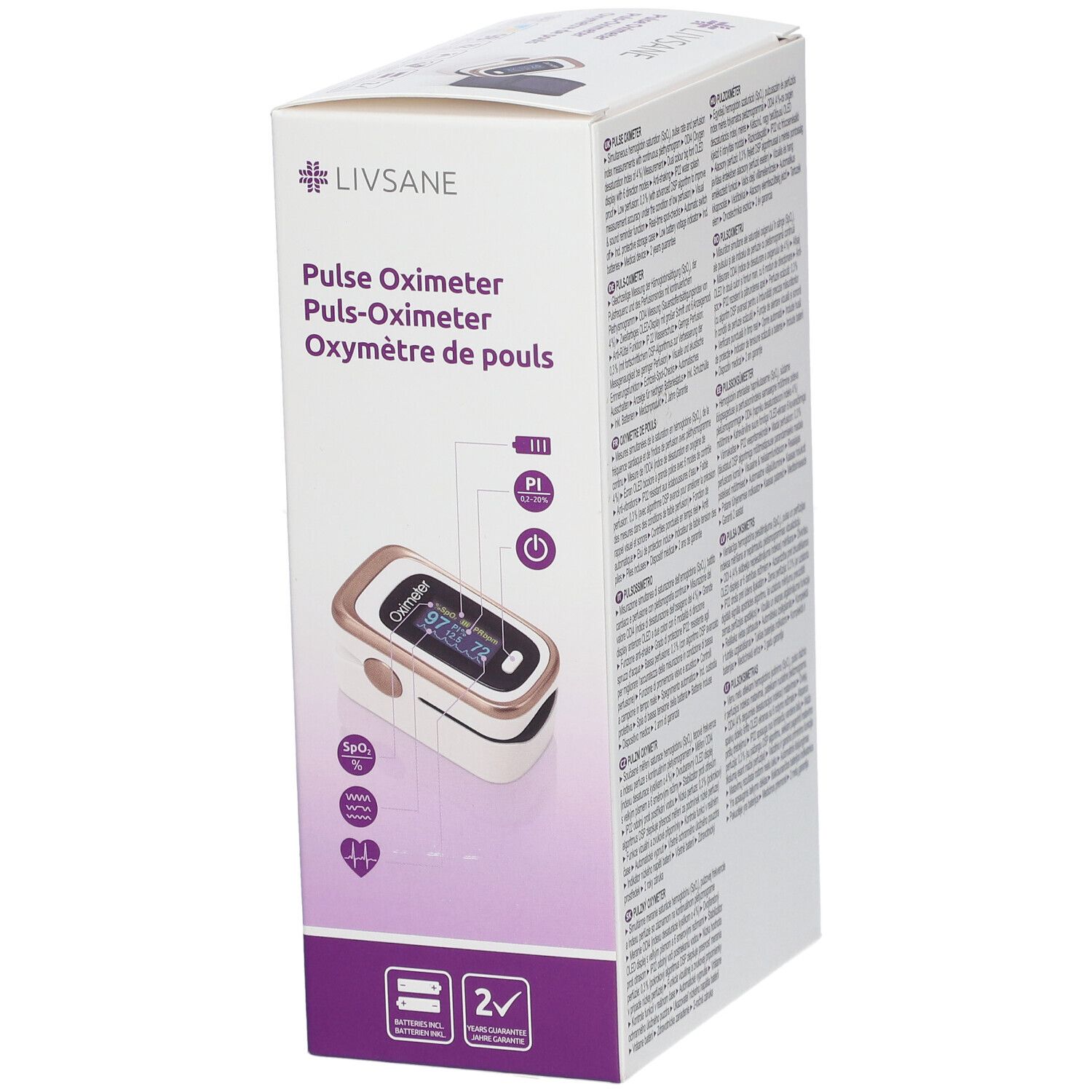 LIVSANE Puls-Oximeter 1 St - Shop Apotheke