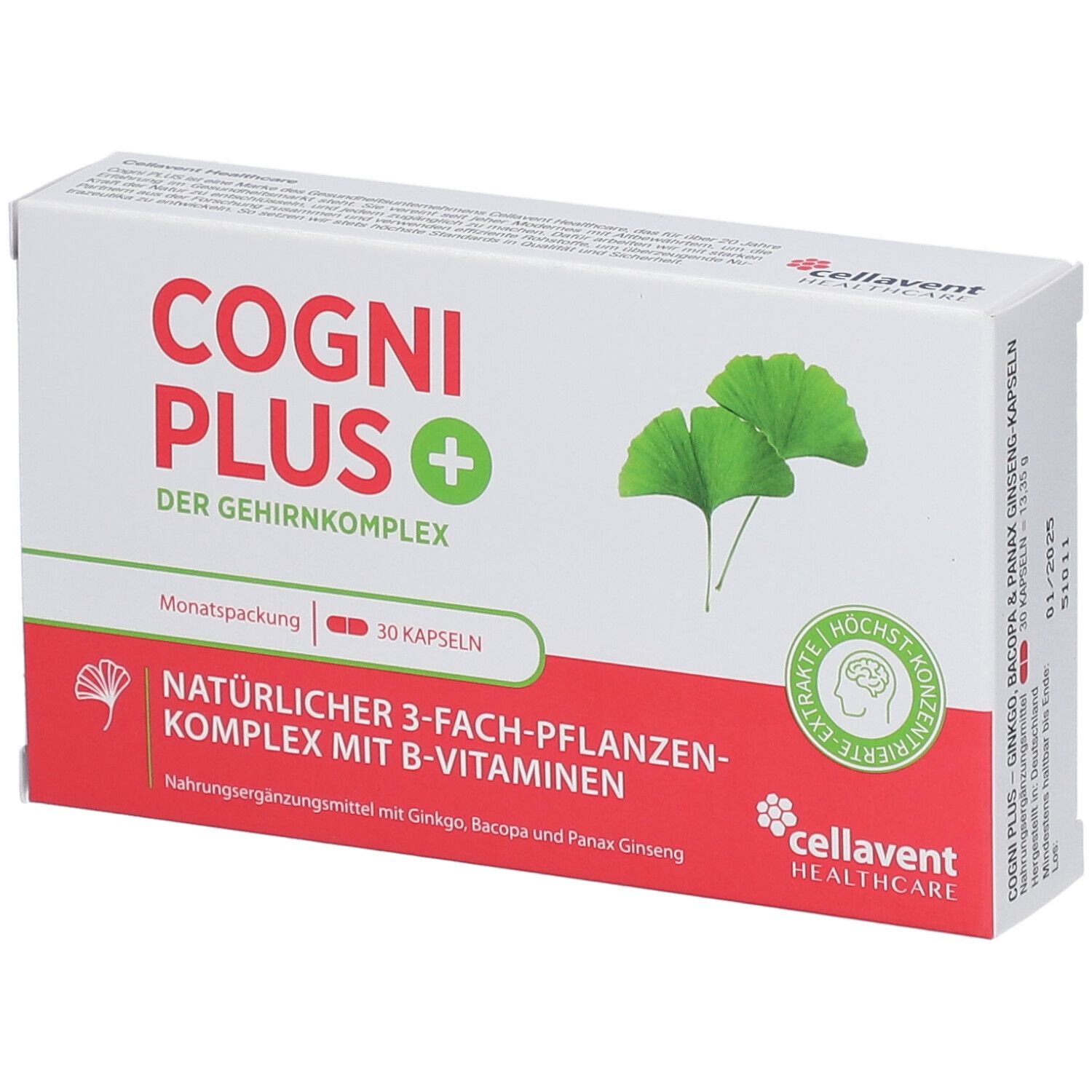 CogniPlus+ Der Gehirnkomplex 30 St - shop-apotheke.com