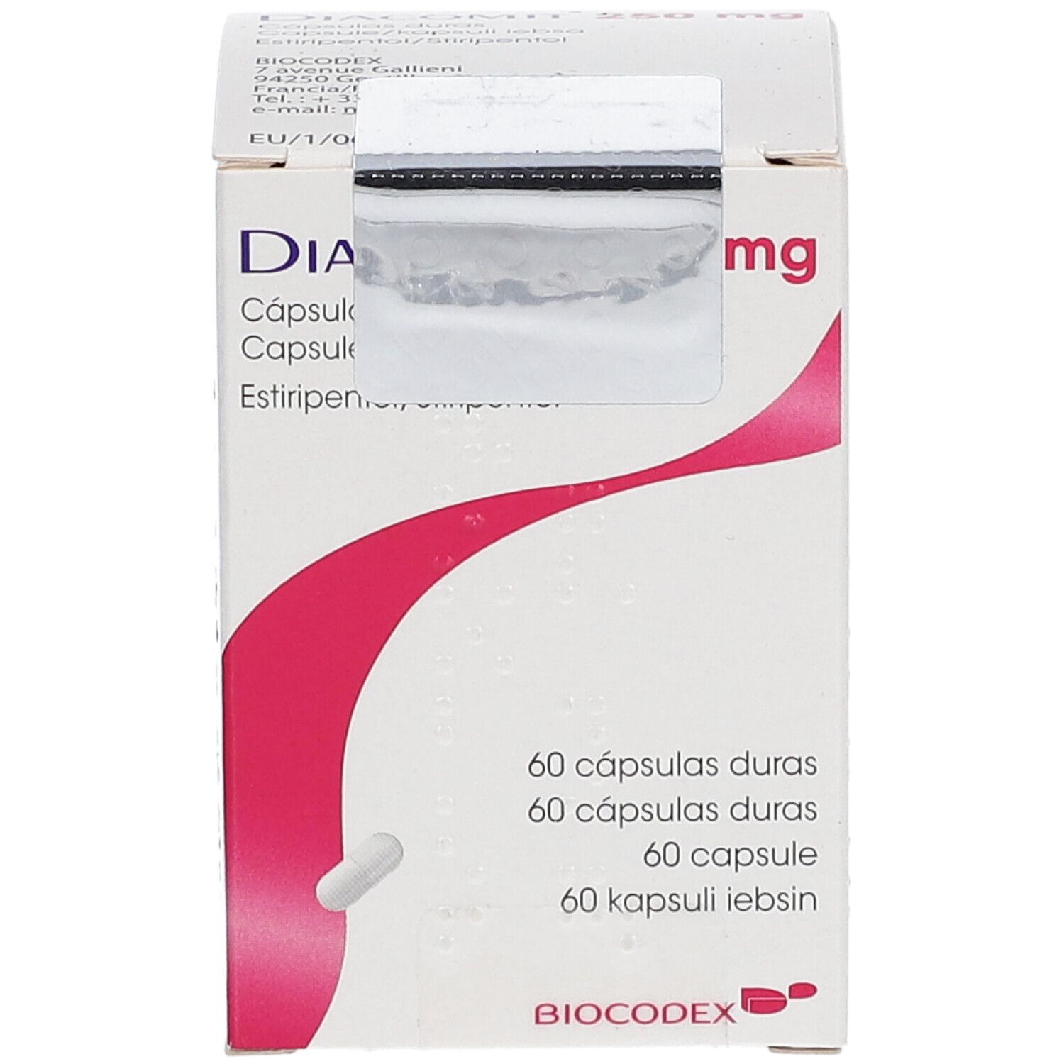 DIACOMIT 250 mg Hartkapseln 60 St mit dem E-Rezept kaufen - Shop Apotheke