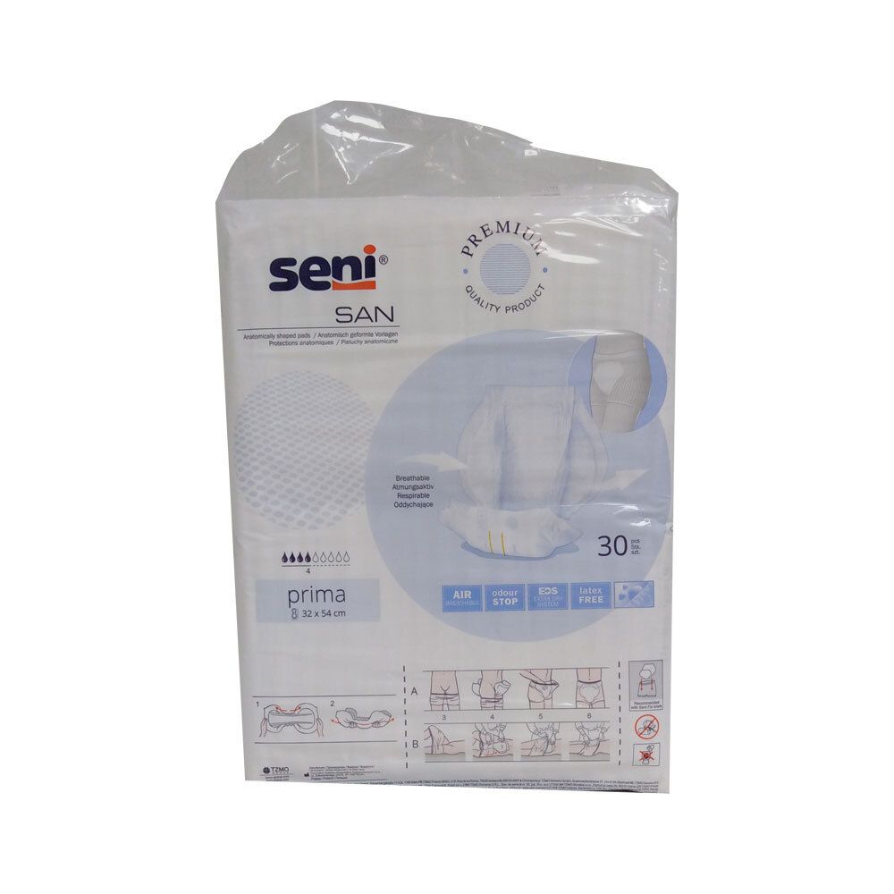 seni® SAN prima 37 x 69 cm 30 St - Shop Apotheke