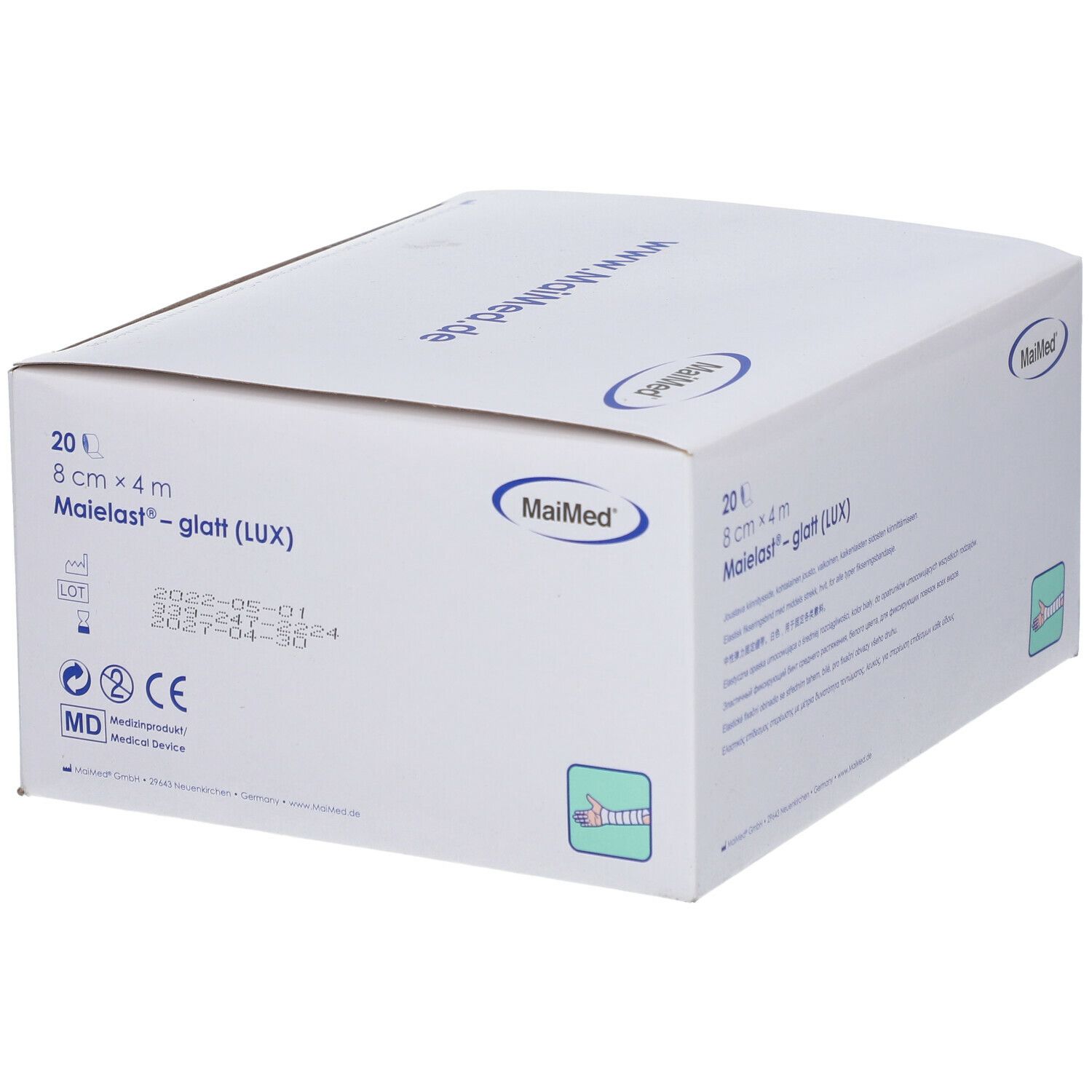 MaiMed® 8 cm x 4 m glatt 20 St - Shop Apotheke