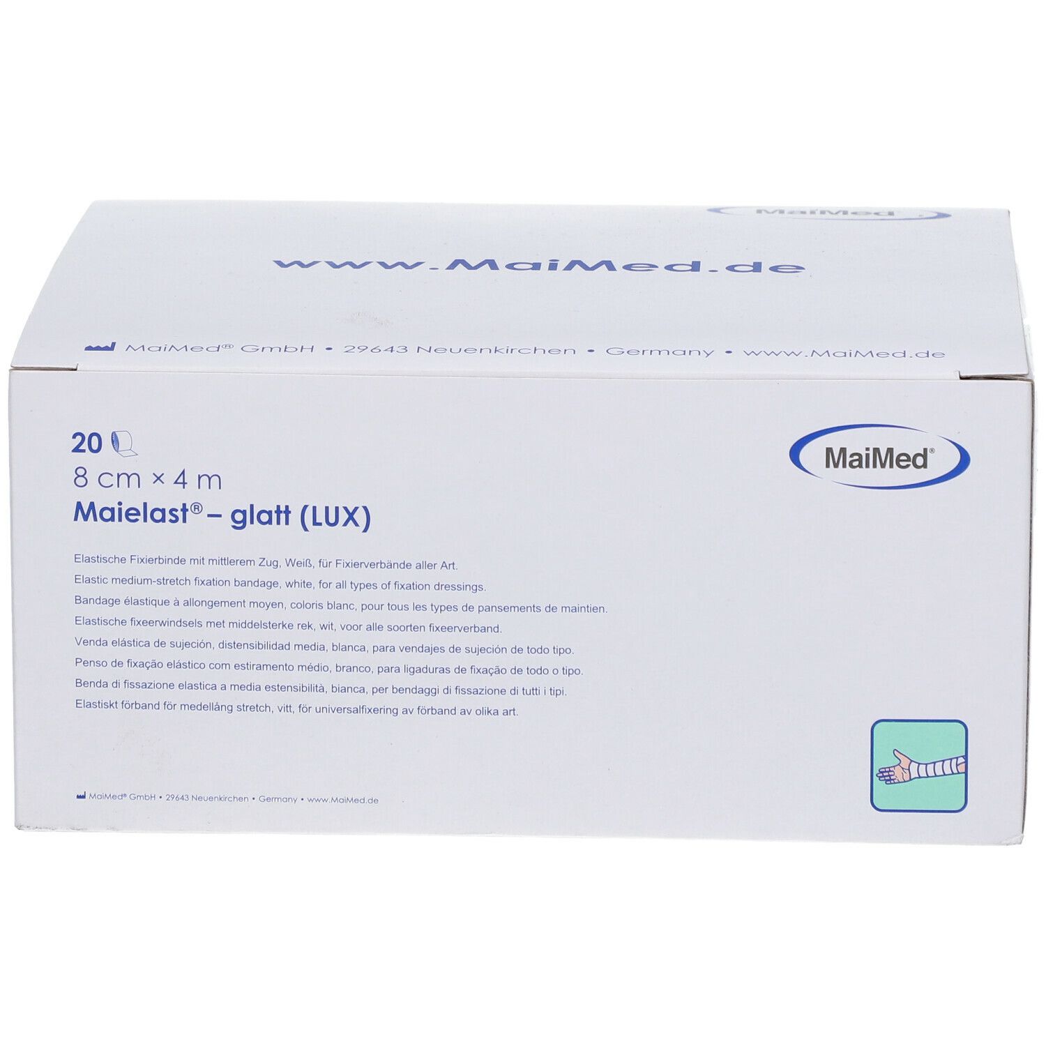 MaiMed® 8 cm x 4 m glatt 20 St - Shop Apotheke
