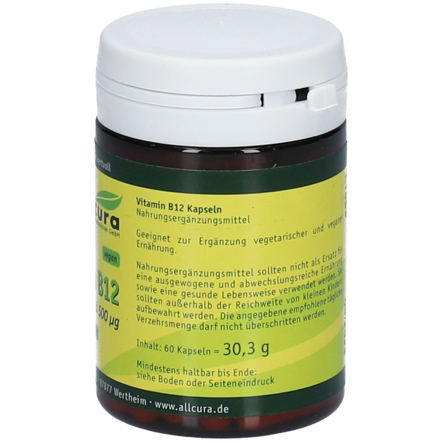 allcura Vitamin B12 60 St - Shop Apotheke