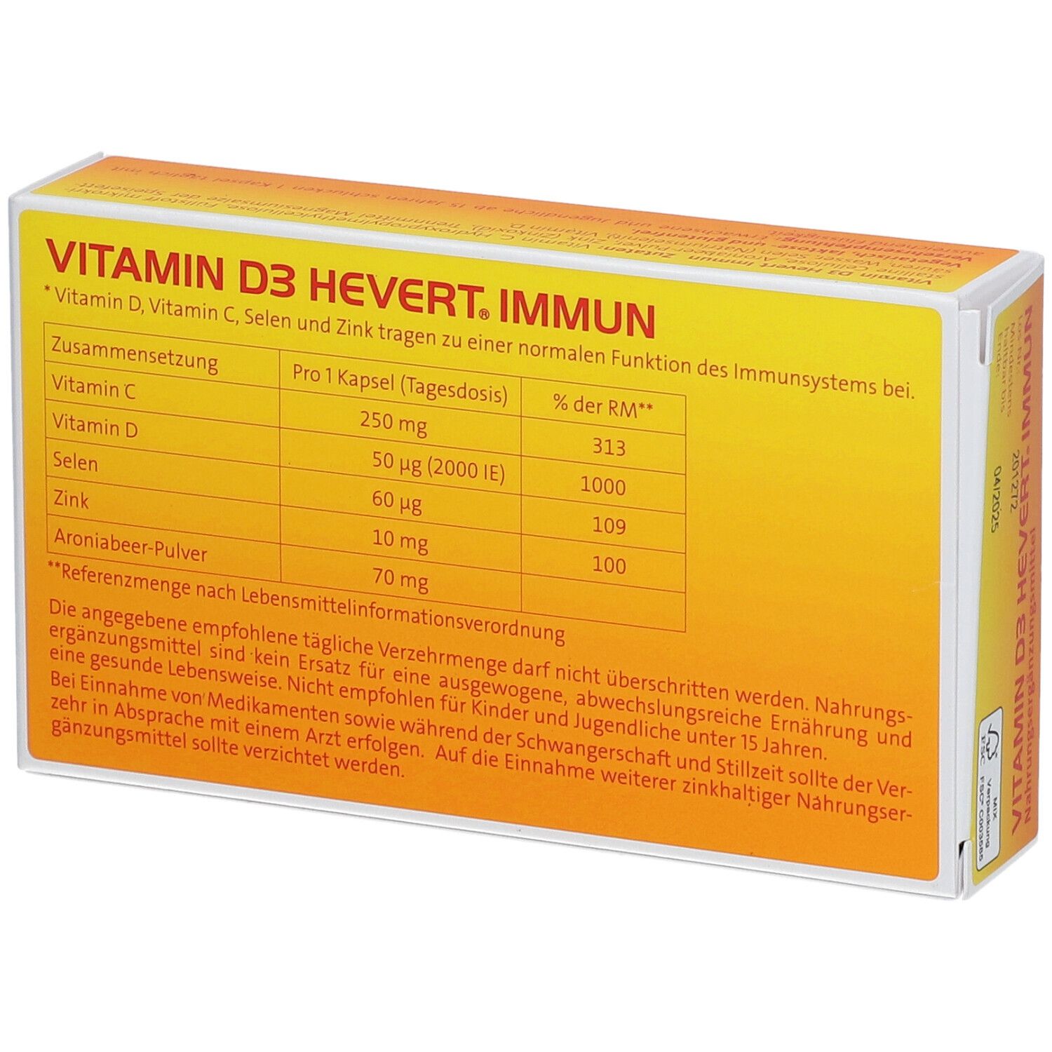 VITAMIN D3 HEVERT® IMMUN 30 St - SHOP APOTHEKE