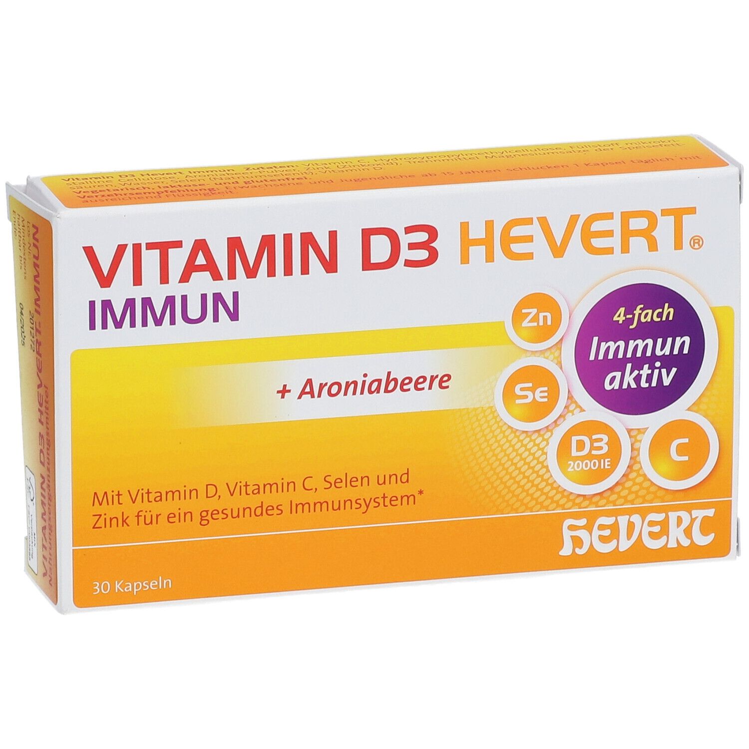 VITAMIN D3 HEVERT® IMMUN 30 St - SHOP APOTHEKE