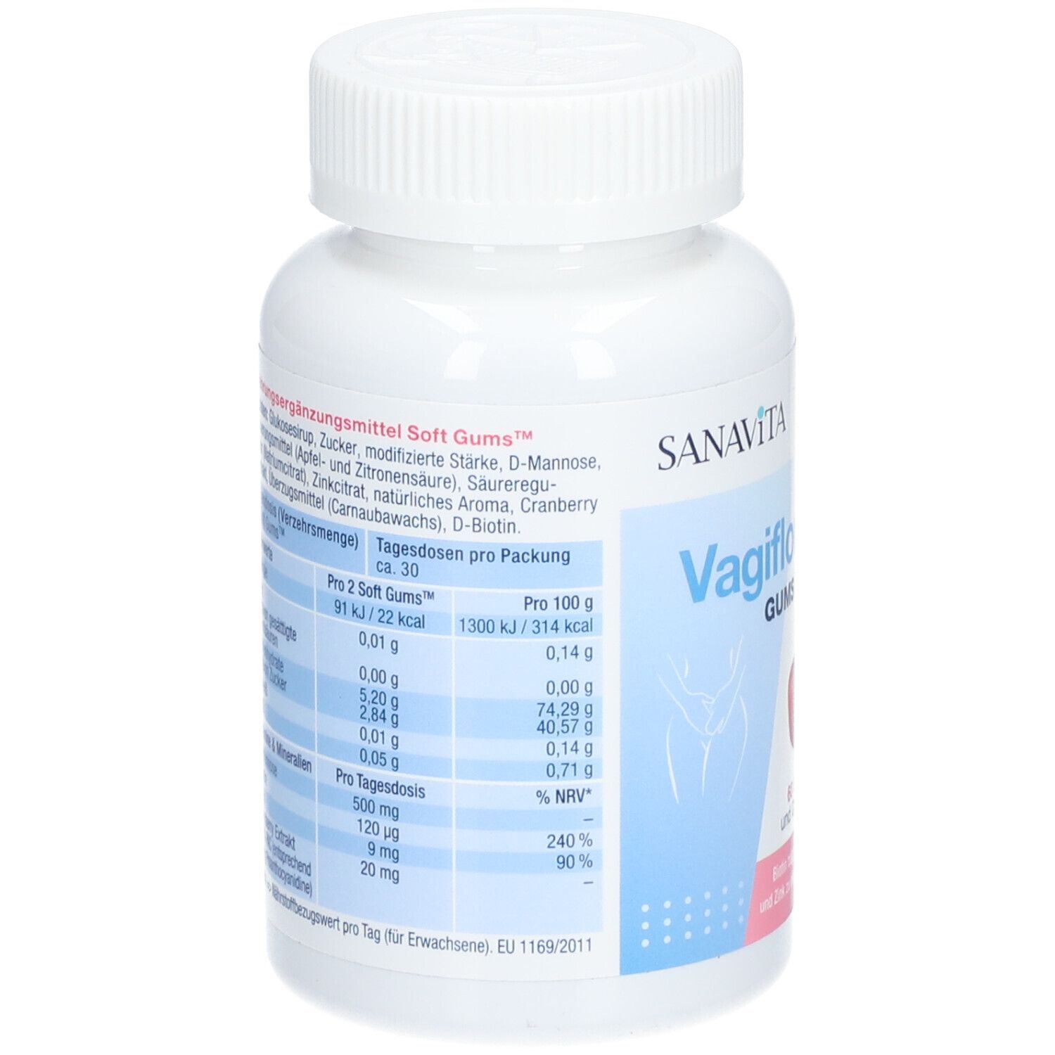 Vagiflor® cystimed Gums D-Mannose Plus 60 St - Shop Apotheke