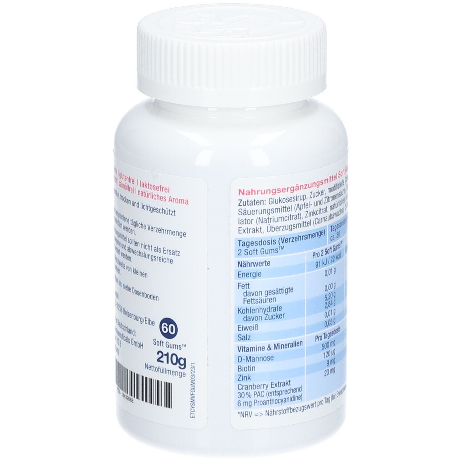Vagiflor® cystimed Gums D-Mannose Plus 60 St - Shop Apotheke