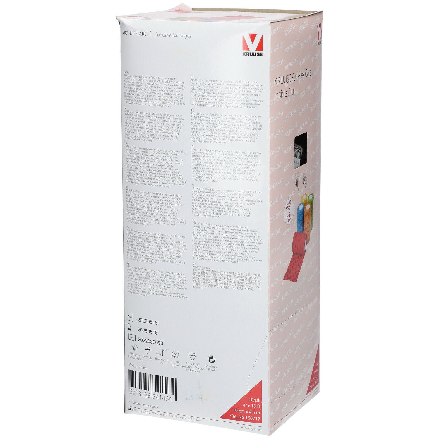 KRUUSE Fun-Flex Care 10 cm x 4,5 m 10 St - Shop Apotheke